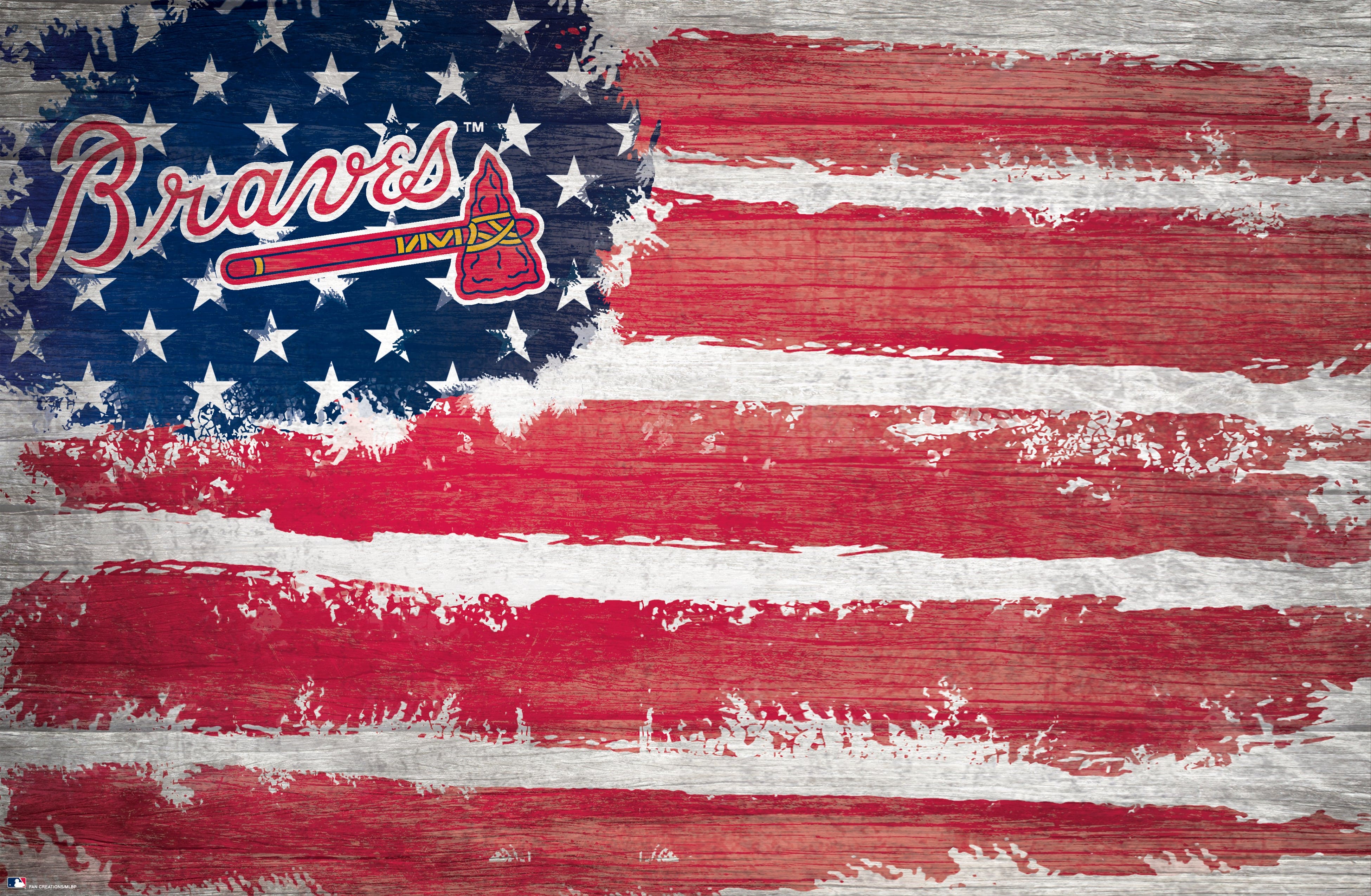 Braves Flag Wallpapers - Wallpaper Cave