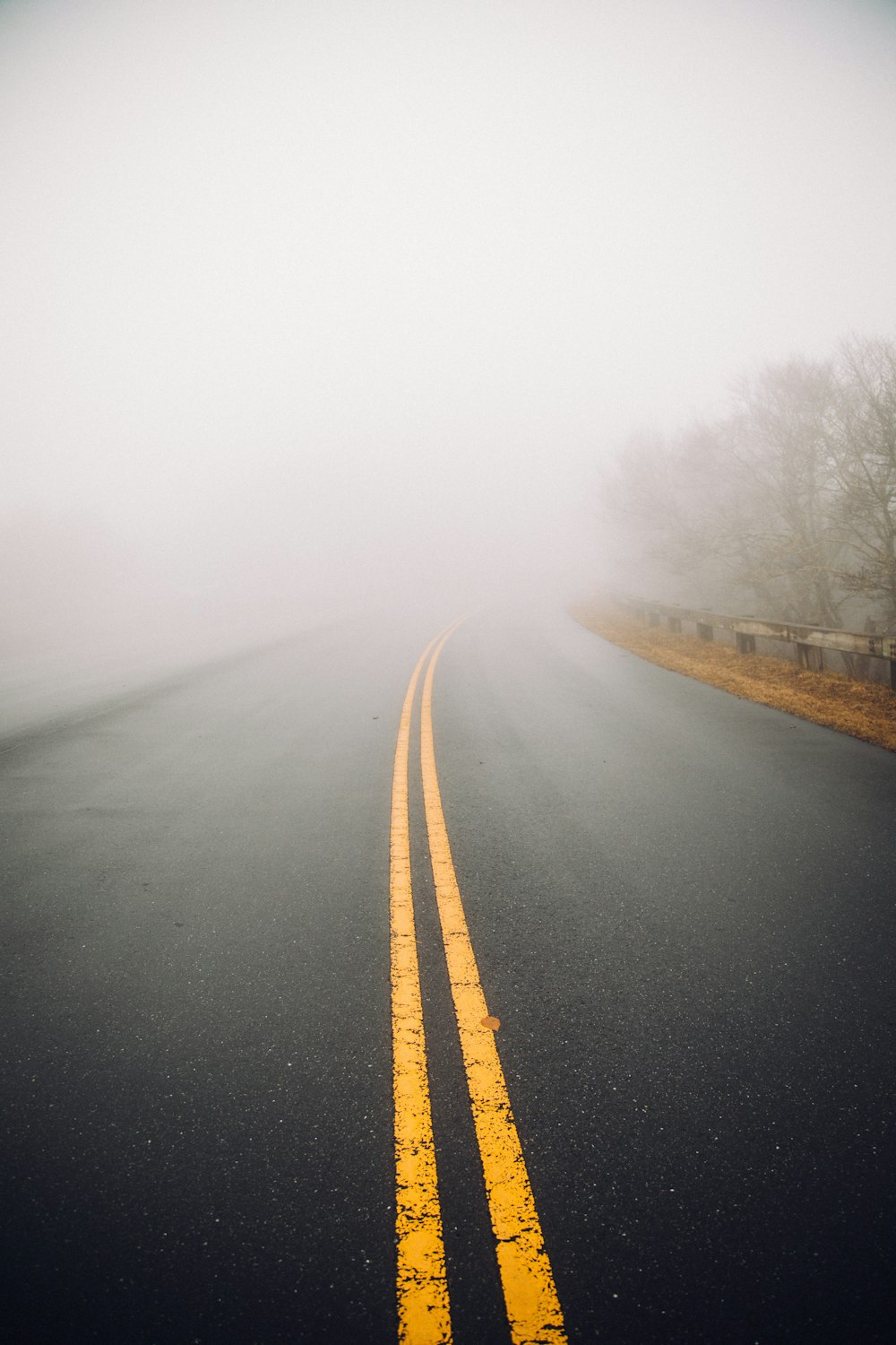 Fog Road Wallpapers - Wallpaper Cave