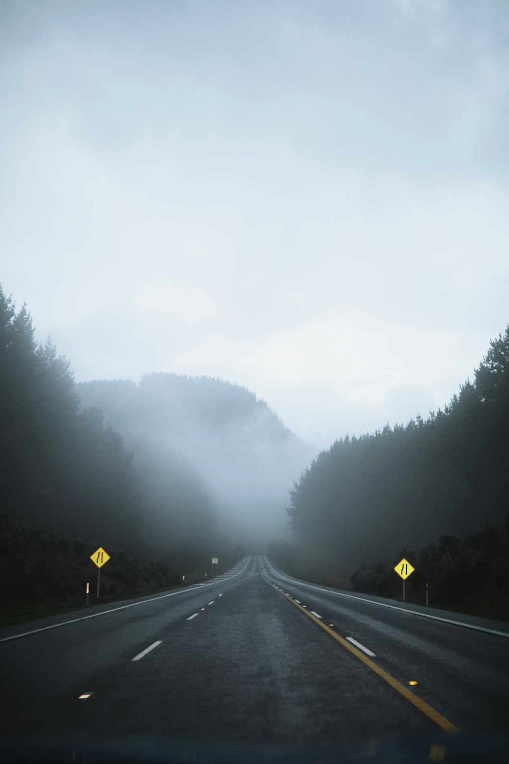 Fog Road Wallpapers - Wallpaper Cave