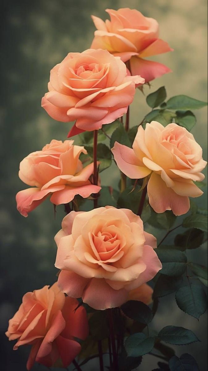 Peach Roses Wallpapers - Wallpaper Cave