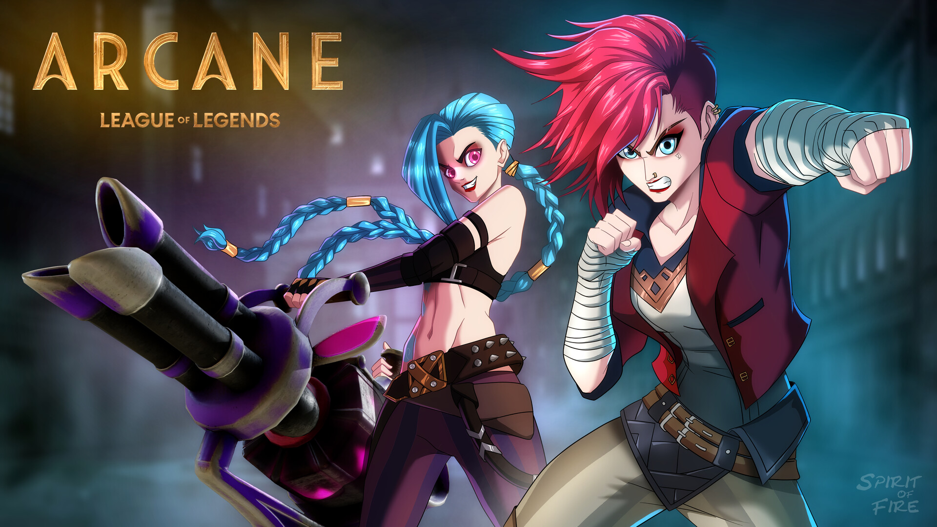 Vi And Jinx Wallpapers - Wallpaper Cave