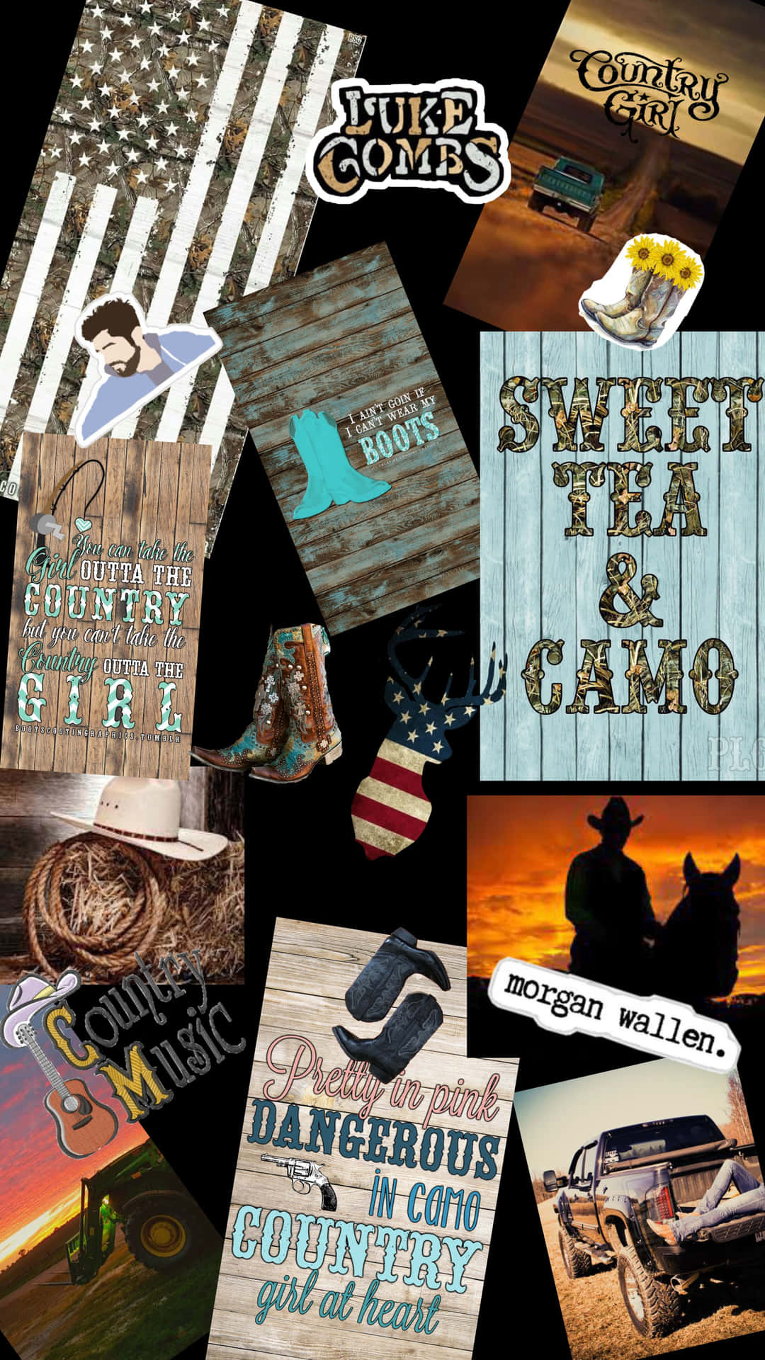 Country Summer Collage Wallpapers - Wallpaper Cave