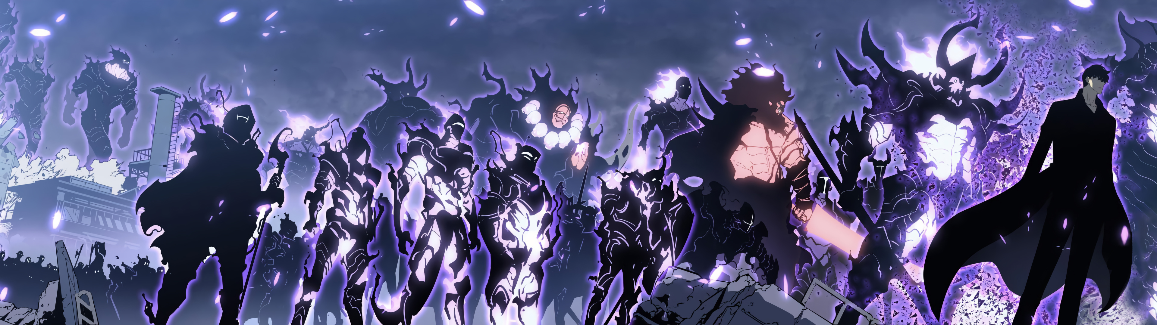 Solo Leveling Dual Monitor Wallpapers - Wallpaper Cave