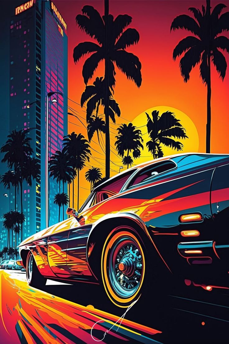 Retro Day Night Wallpapers - Wallpaper Cave