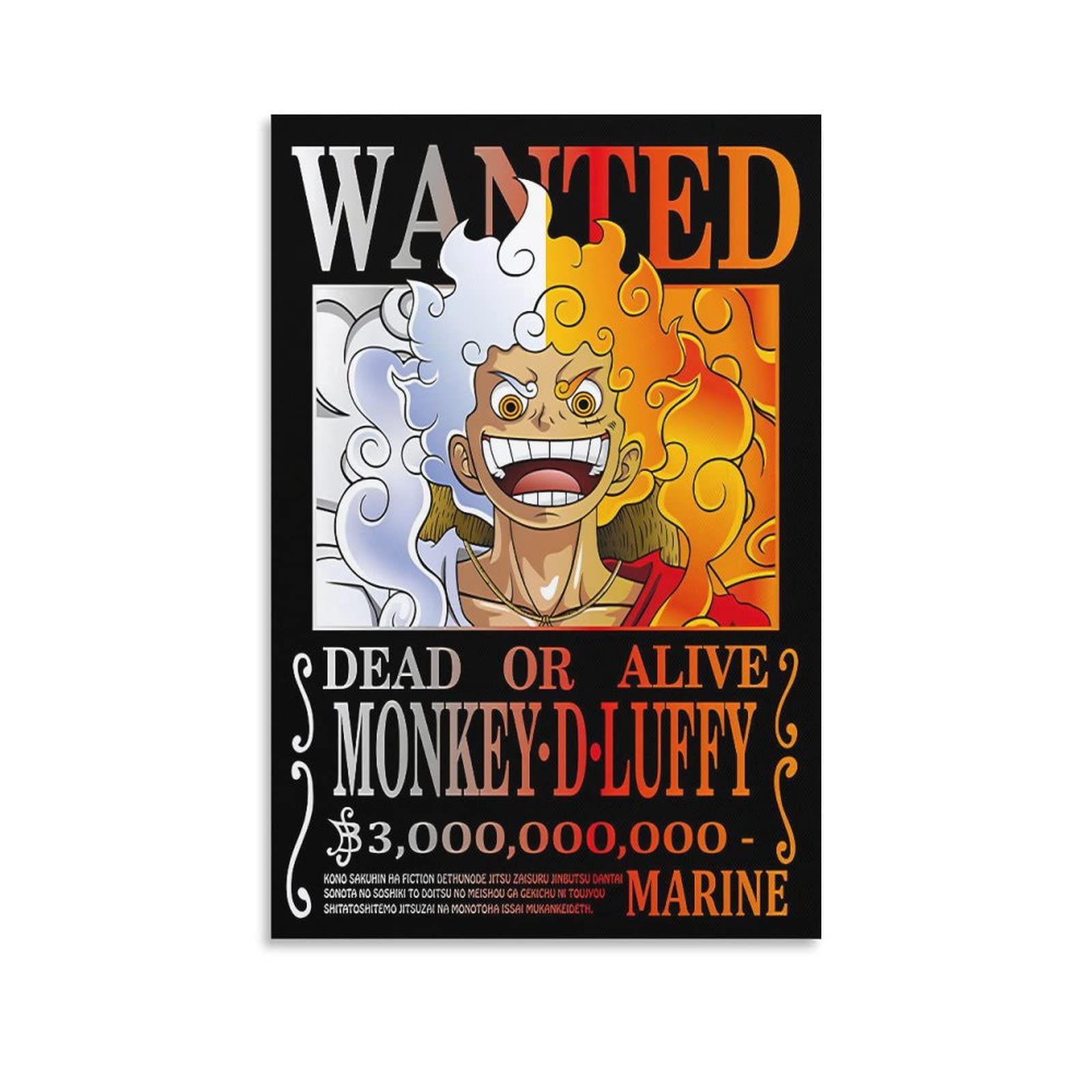 Luffy Gear 5 Wanted Poster Wallpapers - Wallpaper Cave