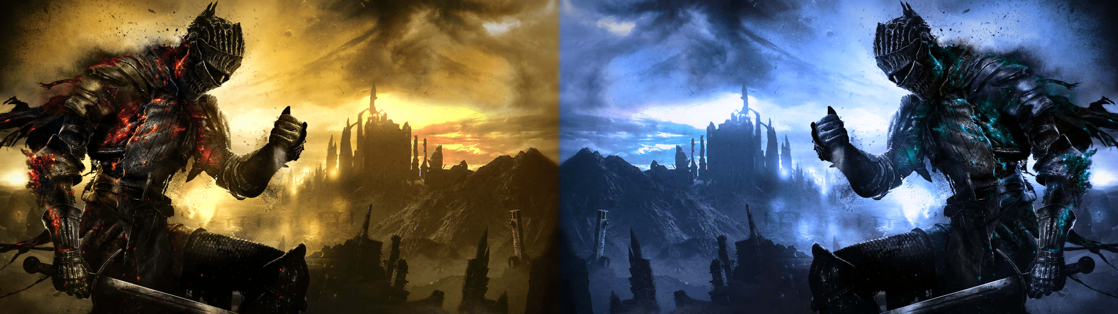 Dark Dual Monitor Wallpapers - Wallpaper Cave