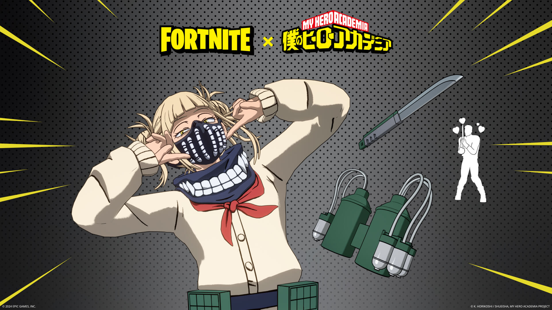 Himiko Toga Fortnite Wallpapers Wallpaper Cave