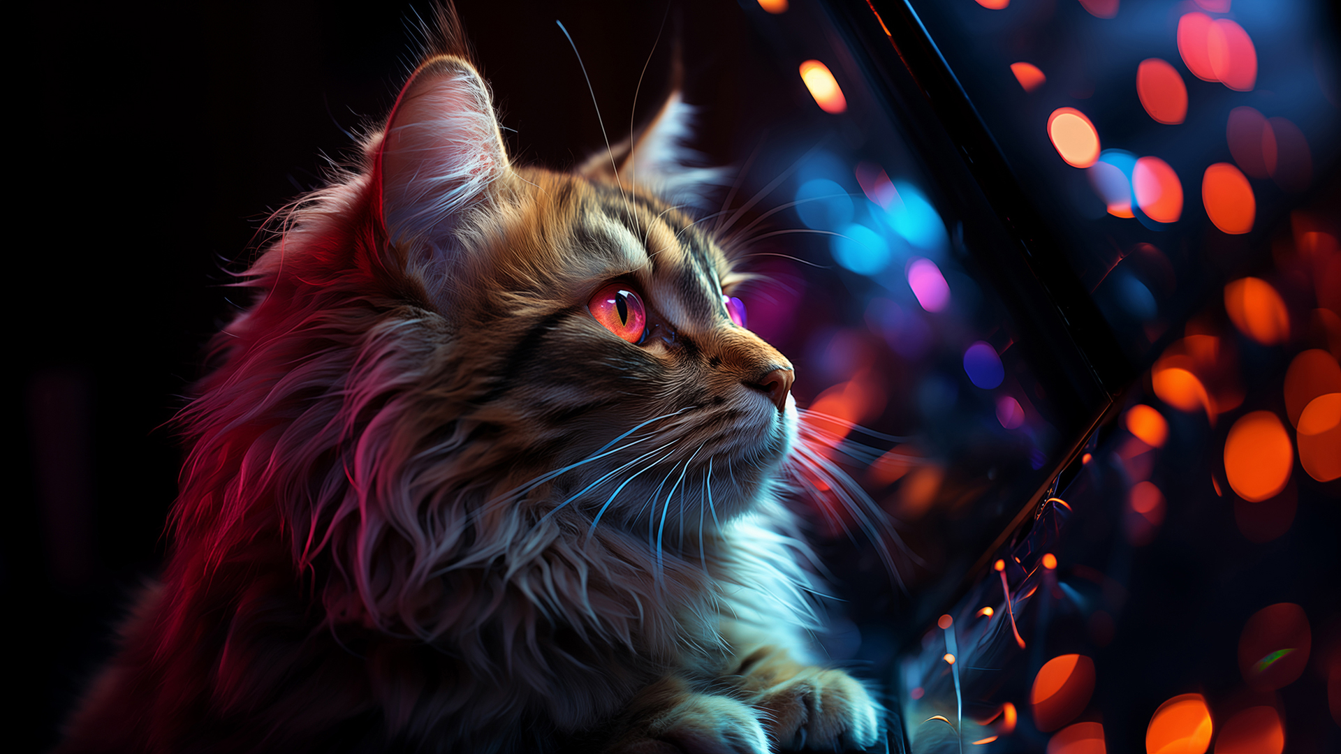 Cat Abstract Wallpapers - Wallpaper Cave