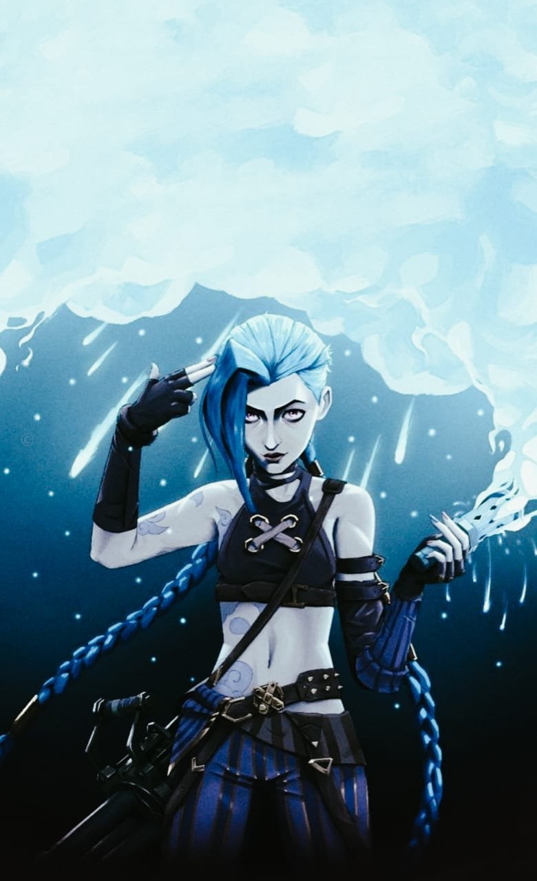 Jinx Arcane Phone Wallpapers - Wallpaper Cave