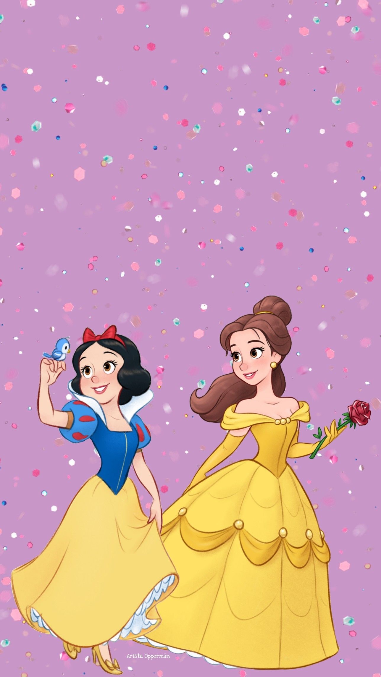 Cartoon Disney Princesses Wallpapers - Wallpaper Cave
