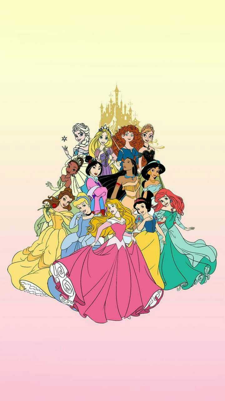 Cartoon Disney Princesses Wallpapers - Wallpaper Cave