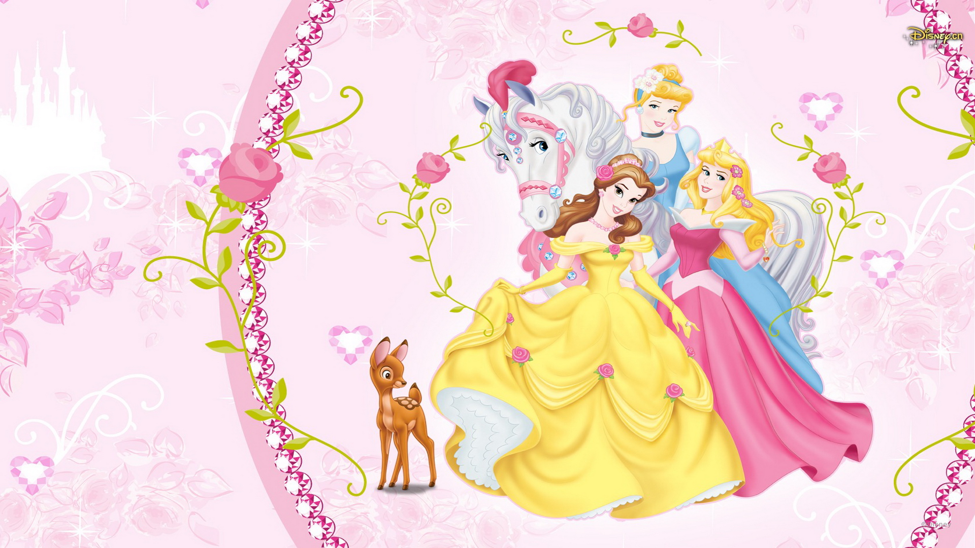 Cartoon Disney Princesses Wallpapers - Wallpaper Cave
