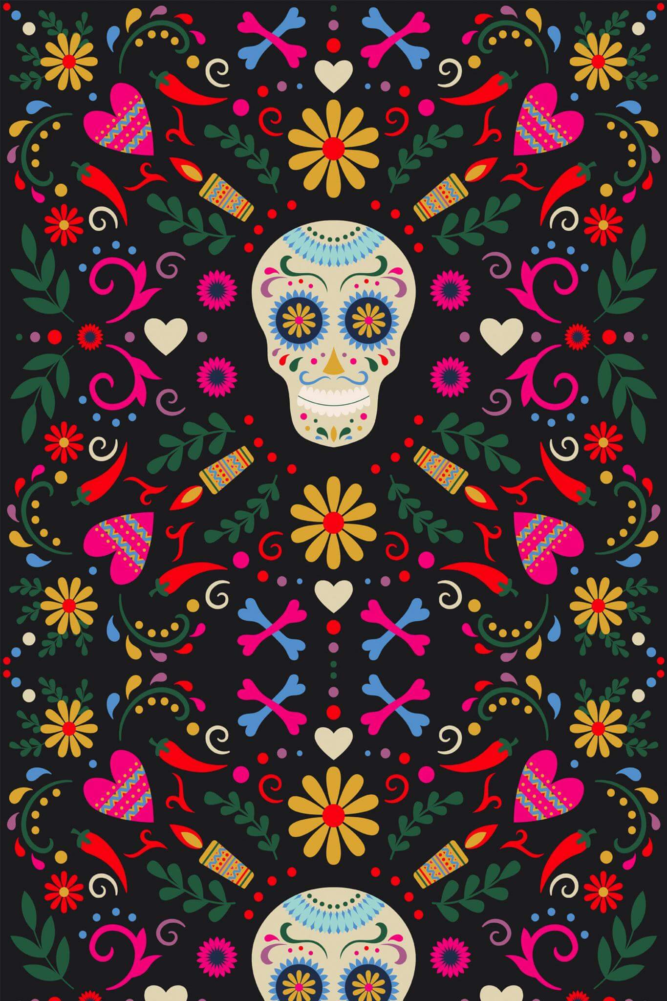 Fancy Skull Wallpapers - Wallpaper Cave