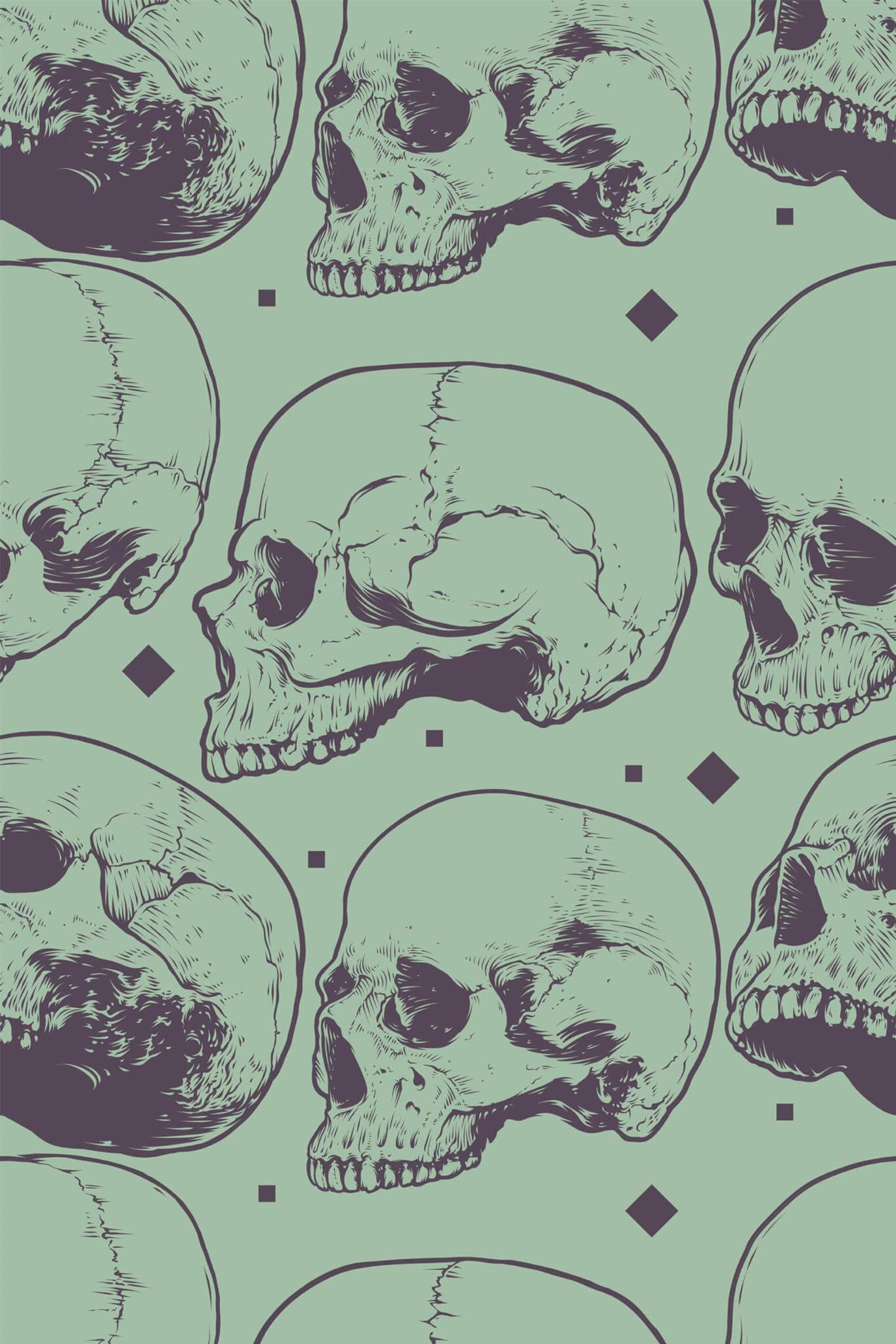 Fancy Skull Wallpapers - Wallpaper Cave