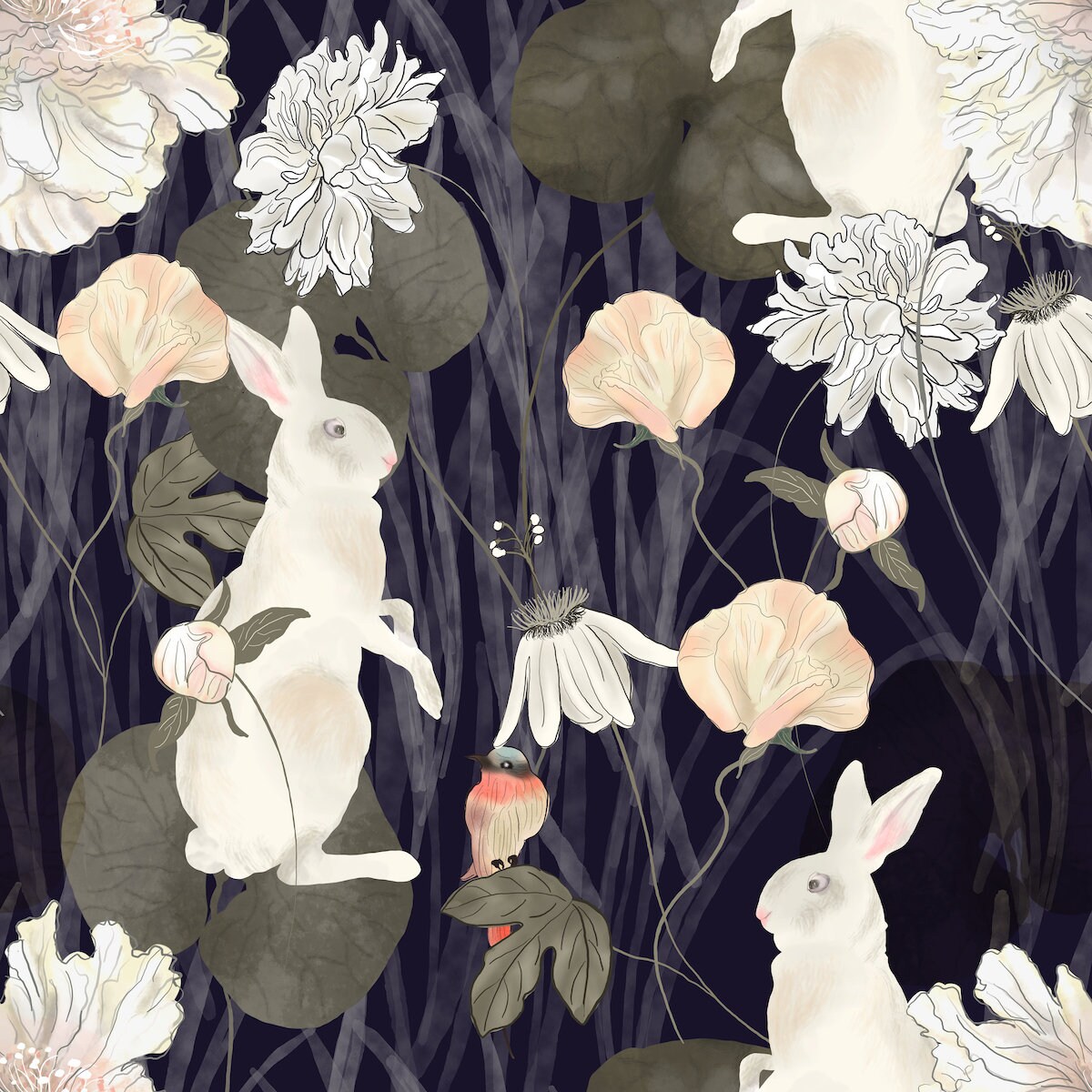 Bunny Flower Wallpapers - Wallpaper Cave