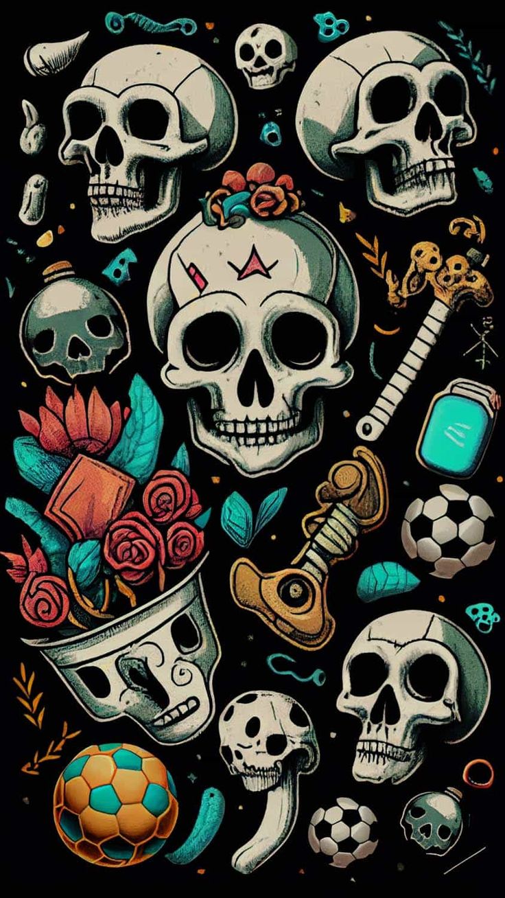 iPhone Skeleton Wallpapers - Wallpaper Cave