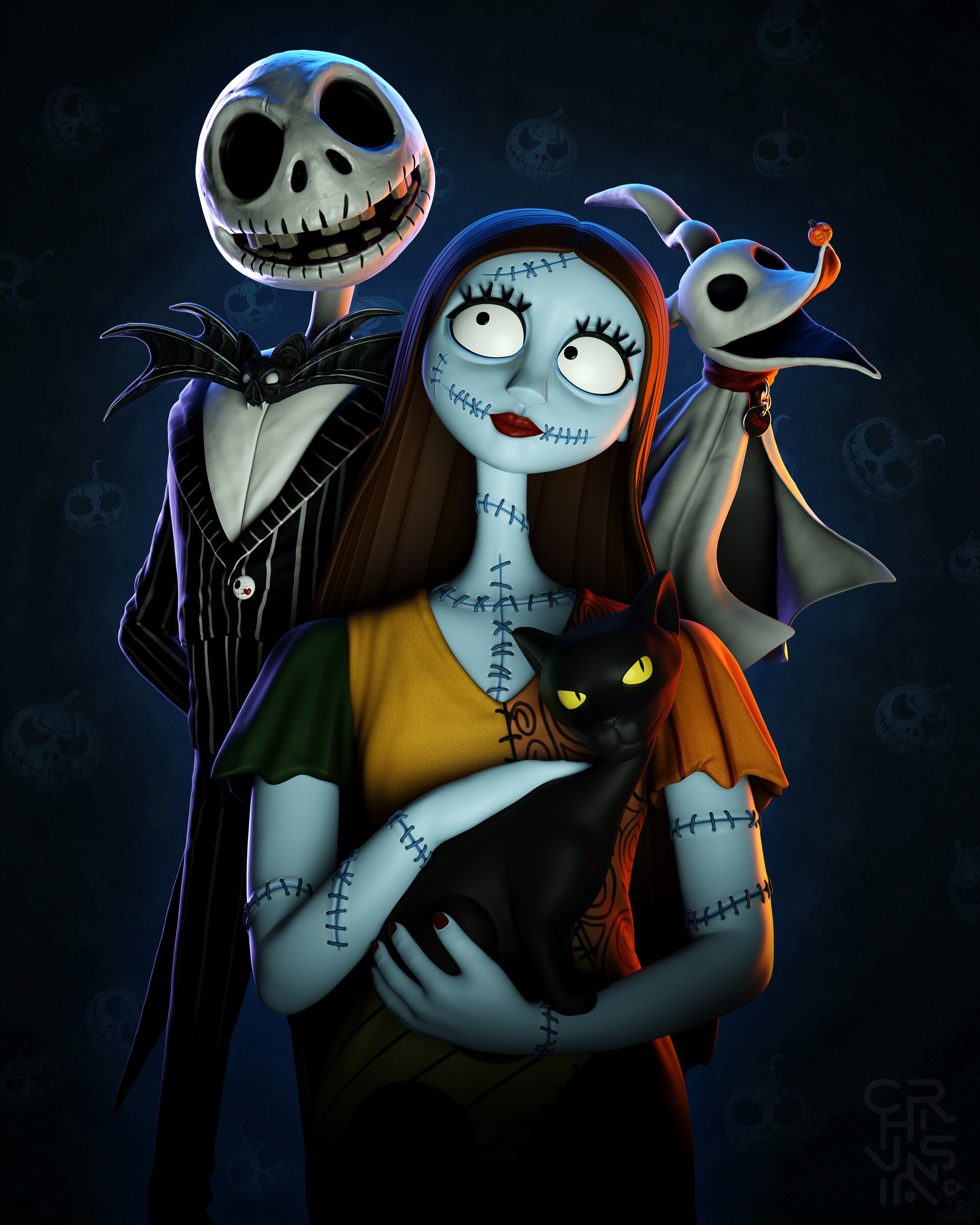 Jack Skellington And Sally Wallpapers - Wallpaper Cave