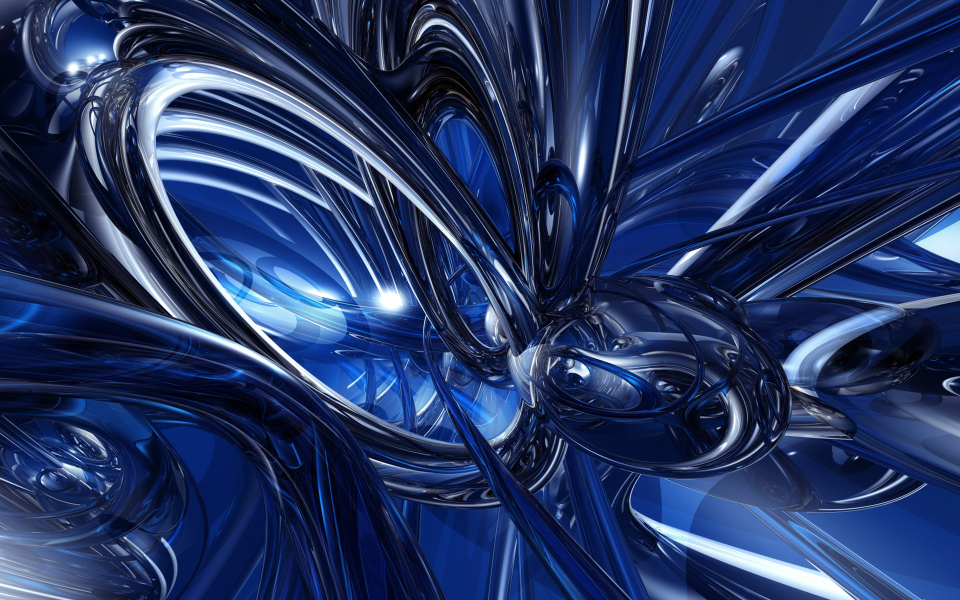 Blue Illustration Wallpapers - Wallpaper Cave