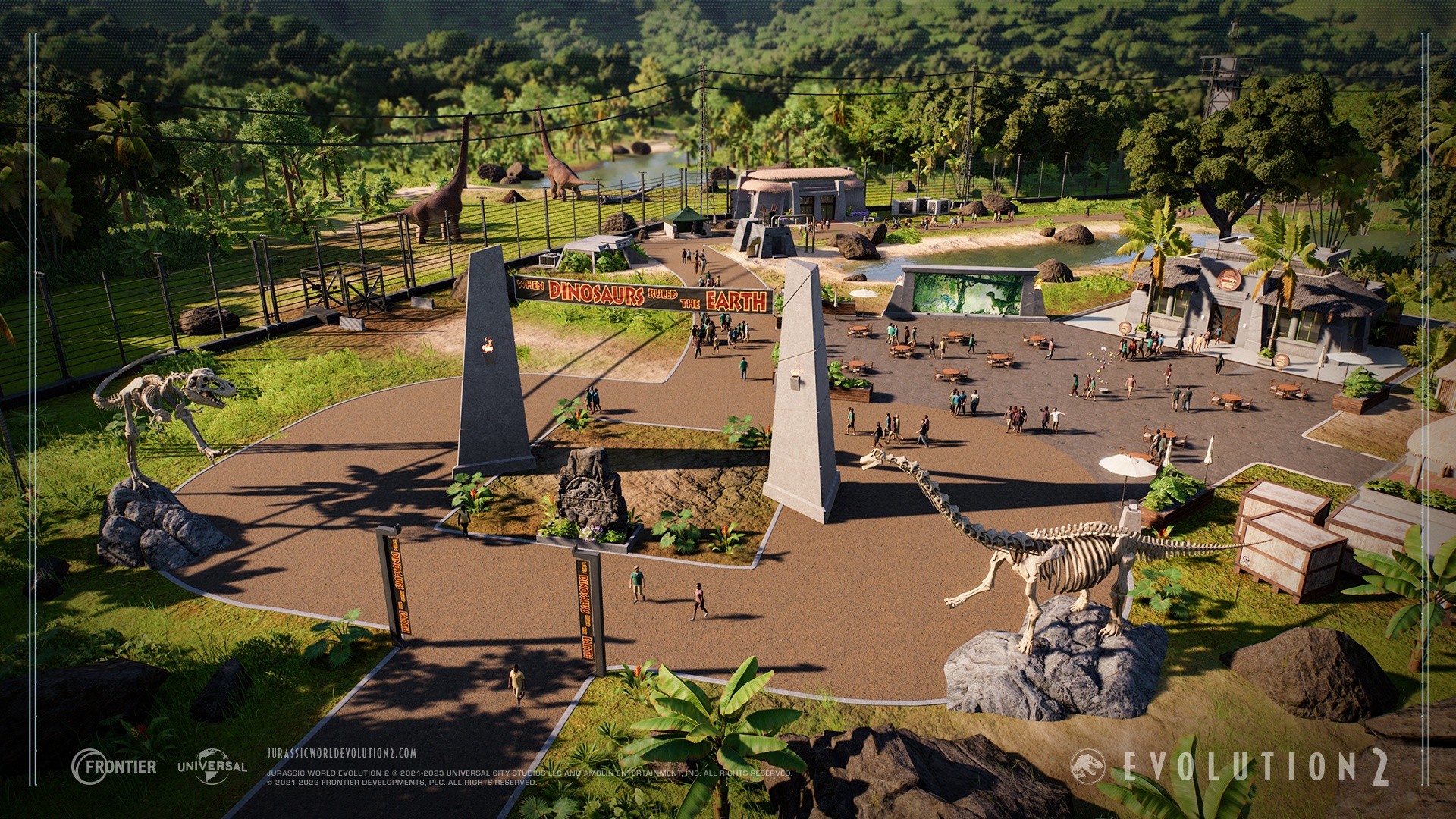 Jurassic World Evolution 2: Park Managers' Collection Pack - Wallpaper Cave