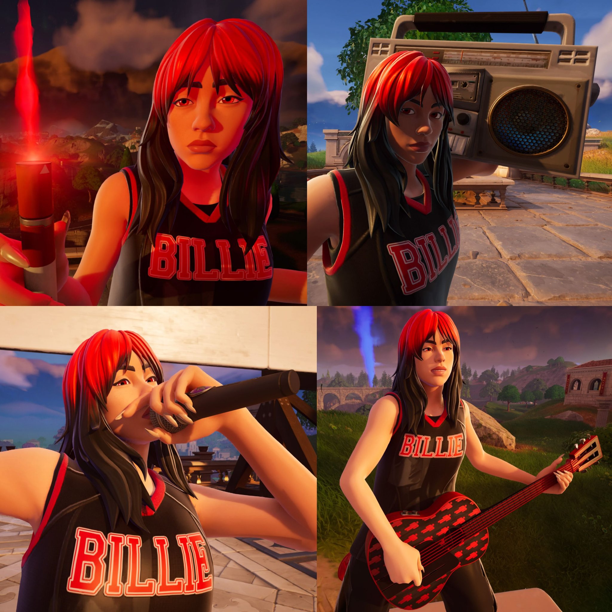 Red Roots Billie Fortnite Wallpapers - Wallpaper Cave