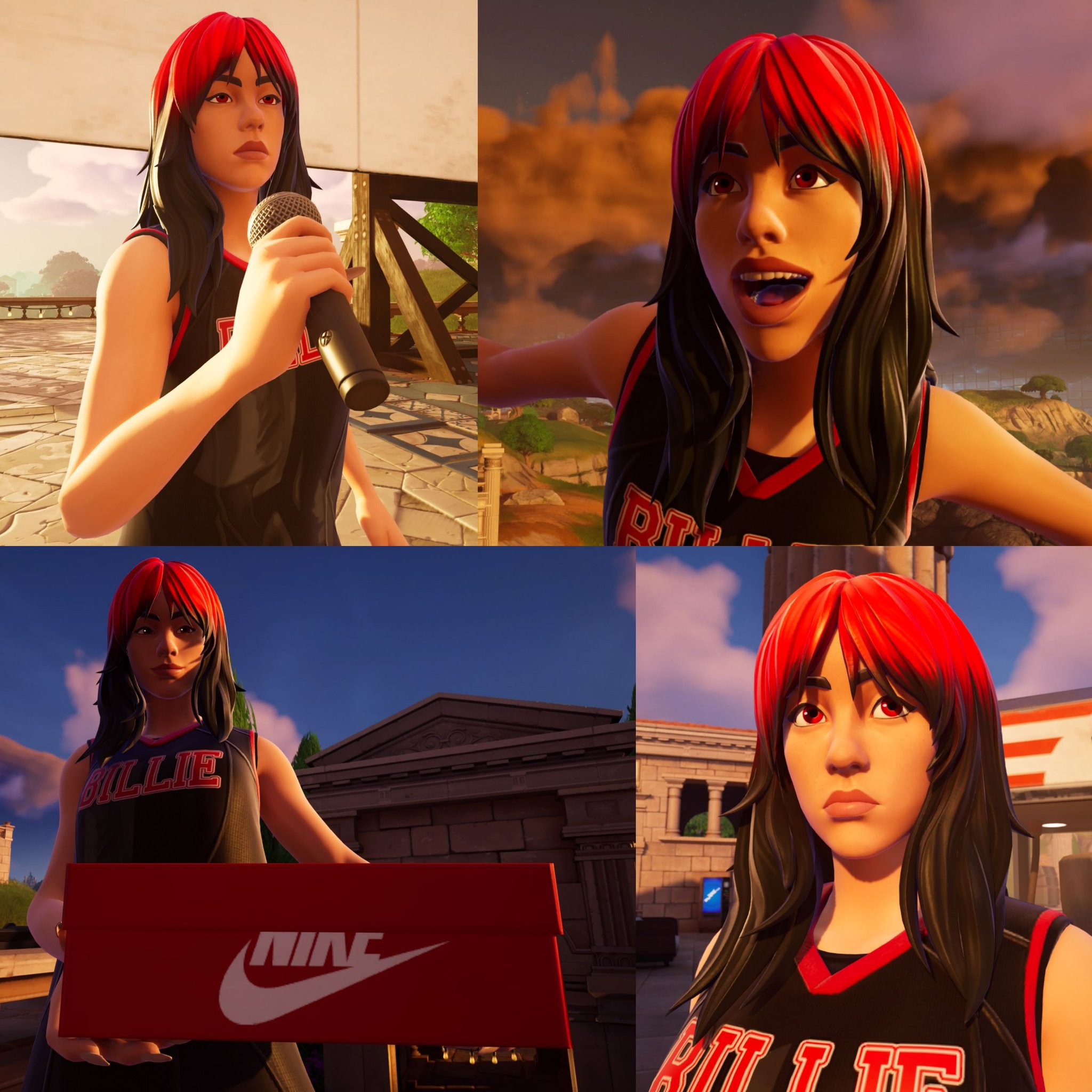 Red Roots Billie Fortnite Wallpapers Wallpaper Cave