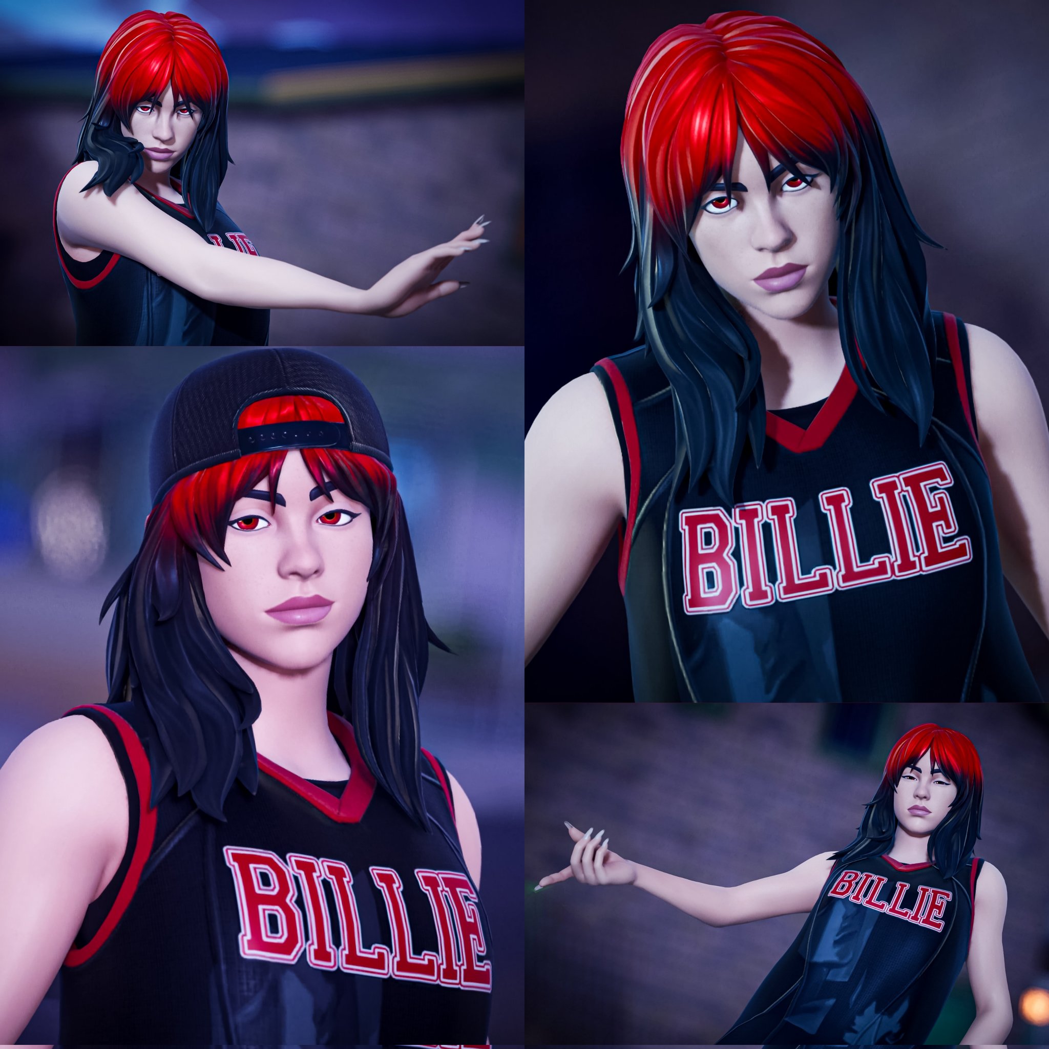 Red Roots Billie Fortnite Wallpapers Wallpaper Cave