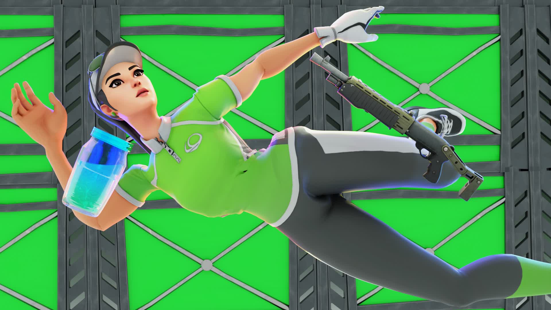 Fortnite Green Girl Wallpapers - Wallpaper Cave