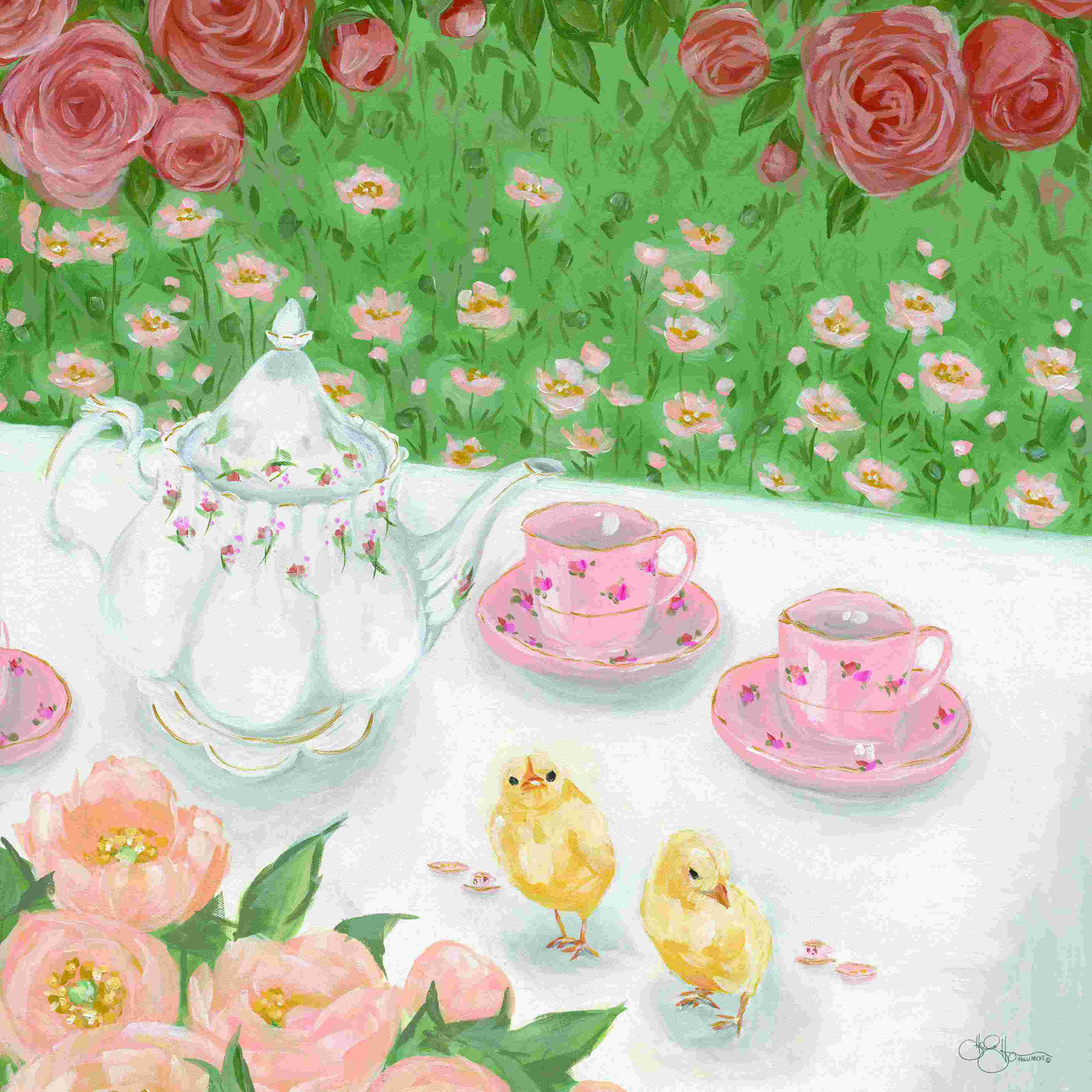 Spring Tea Party Wallpapers - Wallpaper Cave