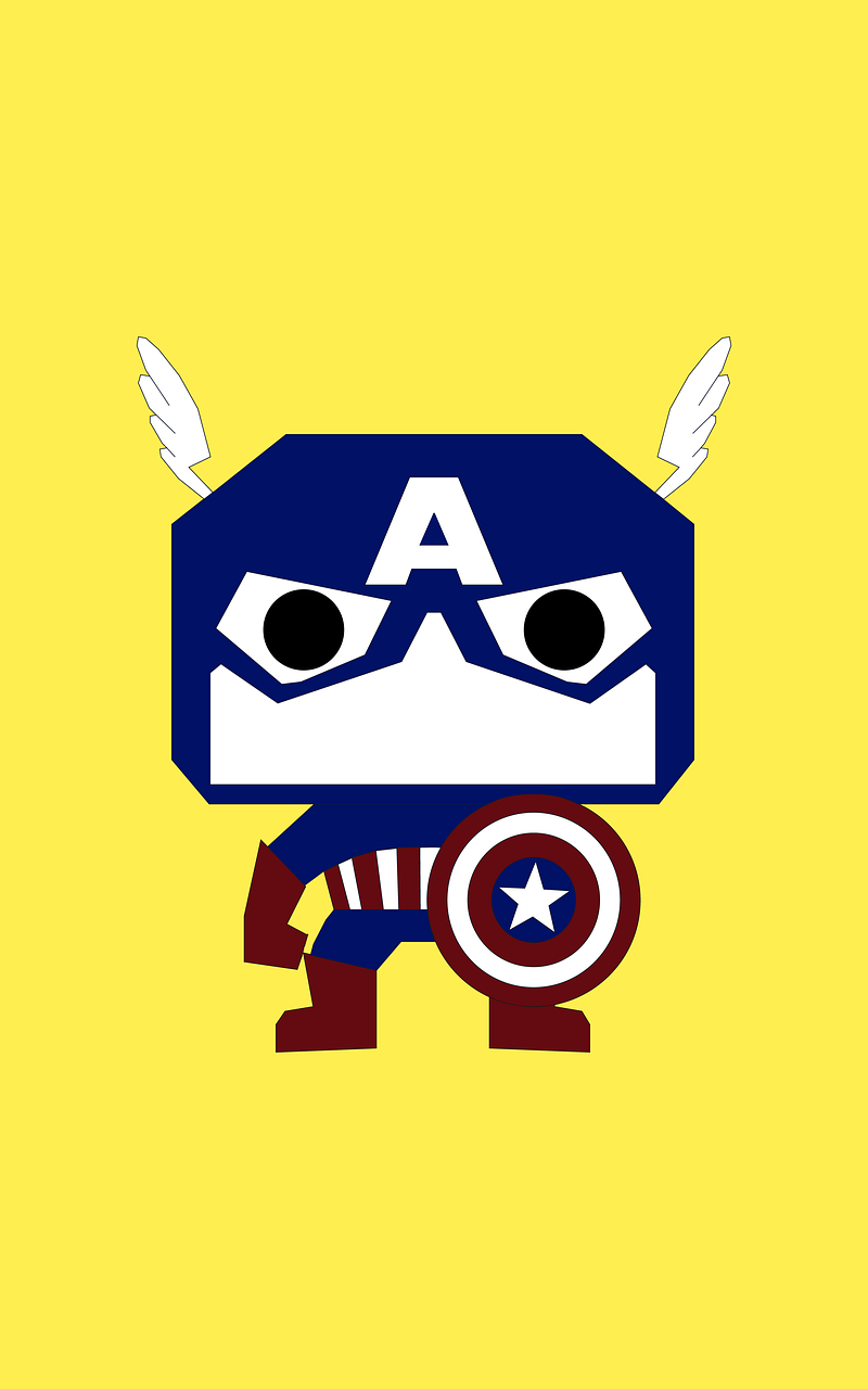Cute Captain America Wallpapers - Wallpaper Cave