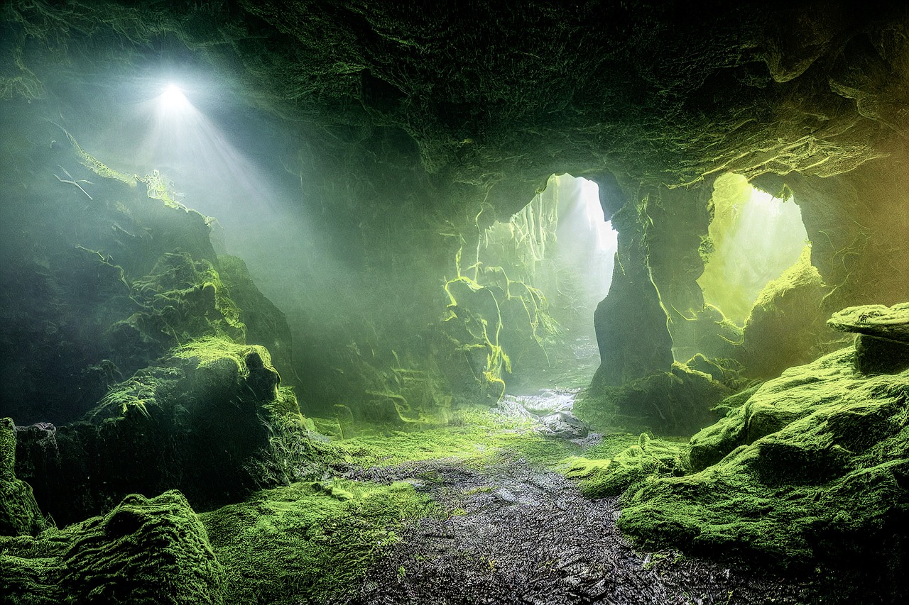 Green Cave Wallpapers - Wallpaper Cave
