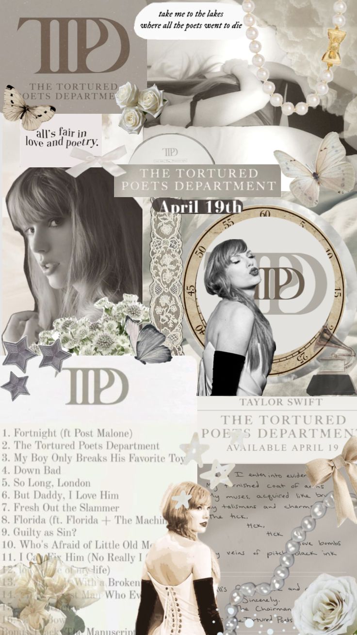 TTPD Taylor Swift Wallpapers - Wallpaper Cave