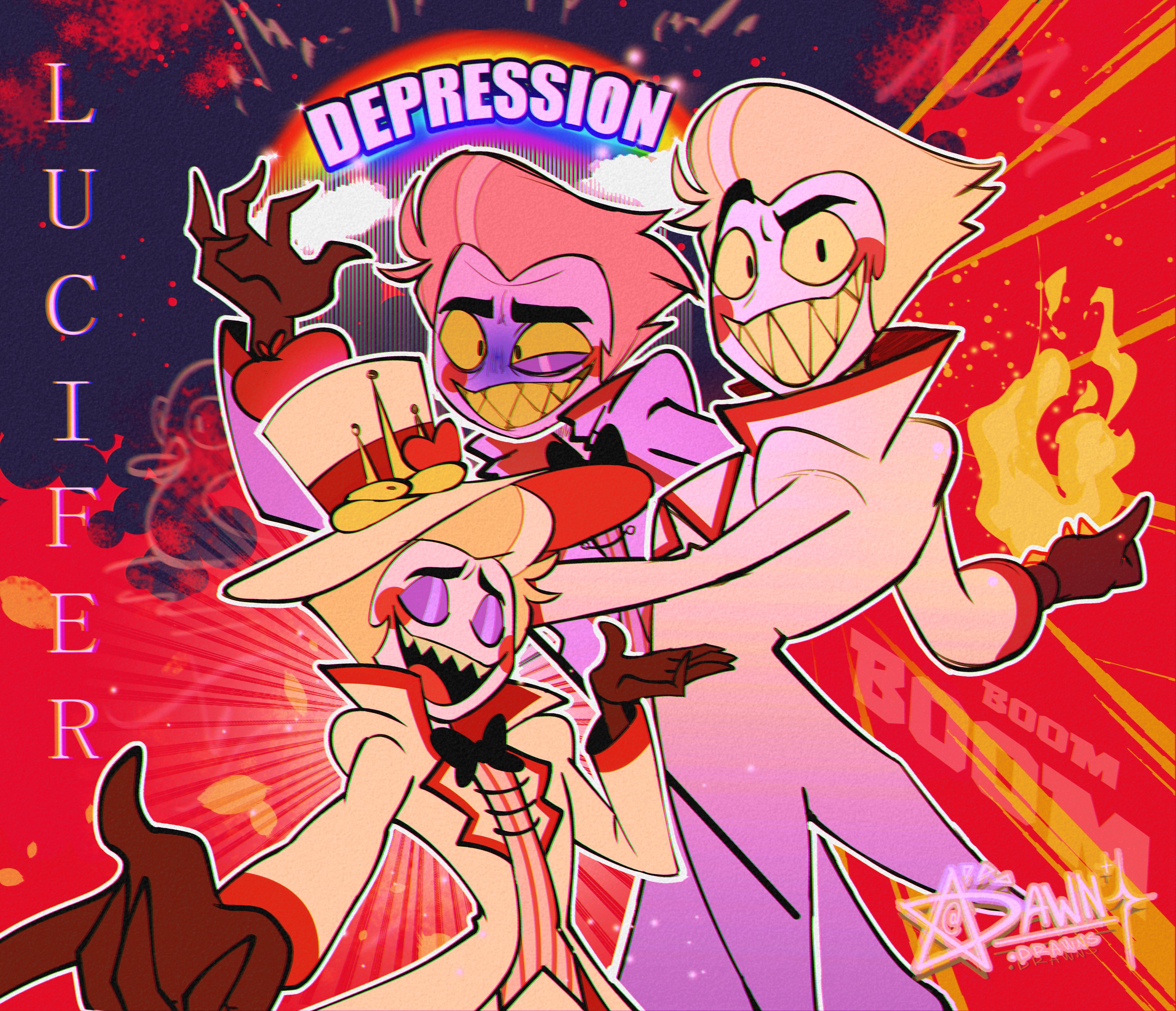 Lucifer Hazbin Hotel Wallpapers - Wallpaper Cave