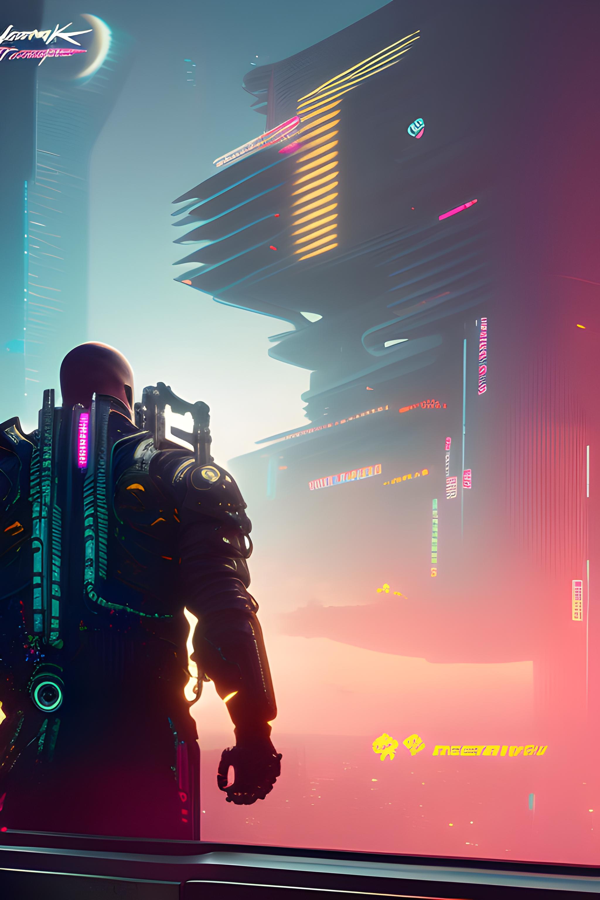 Cyberpunk Moon Wallpapers - Wallpaper Cave