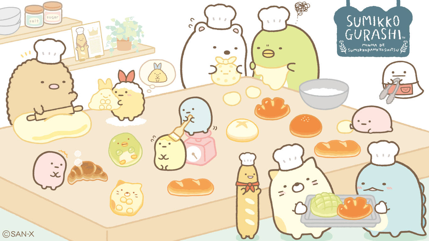 Sumikko Gurashi Cafe Wallpapers - Wallpaper Cave