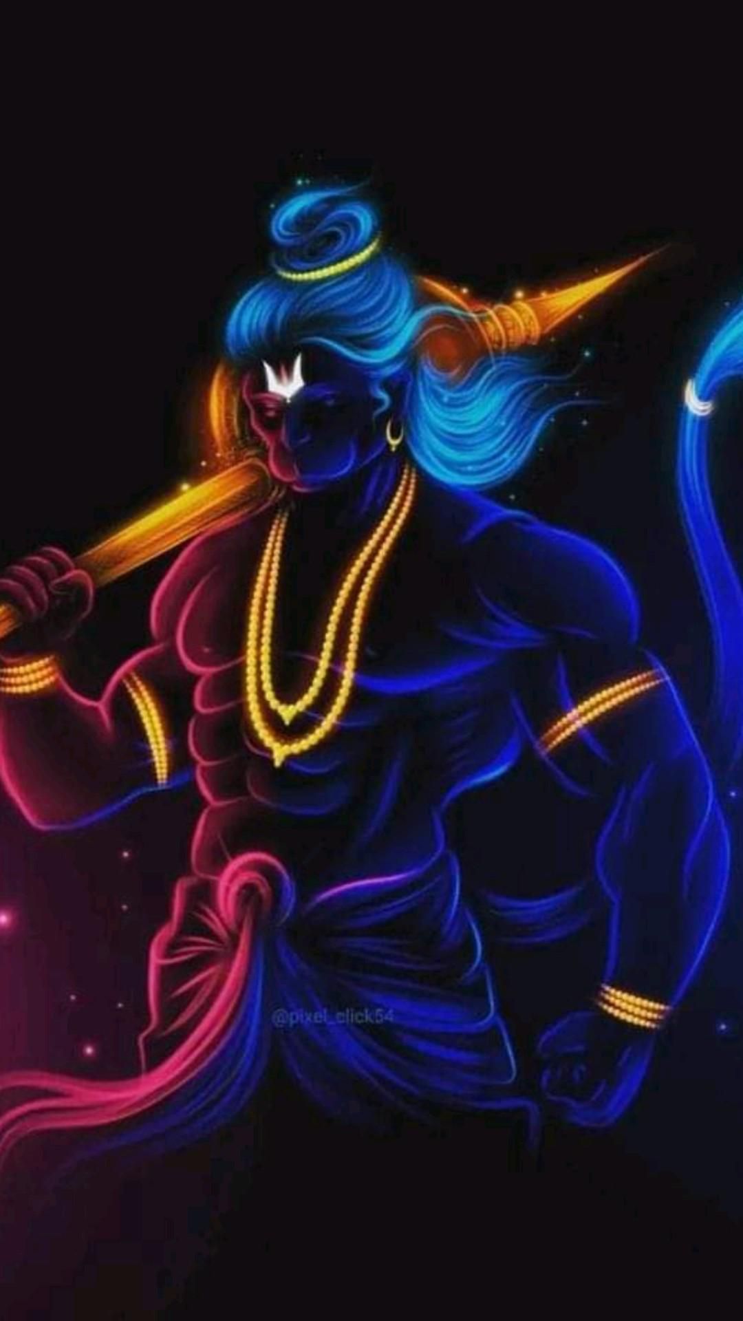 Neon Hanuman Wallpapers - Wallpaper Cave