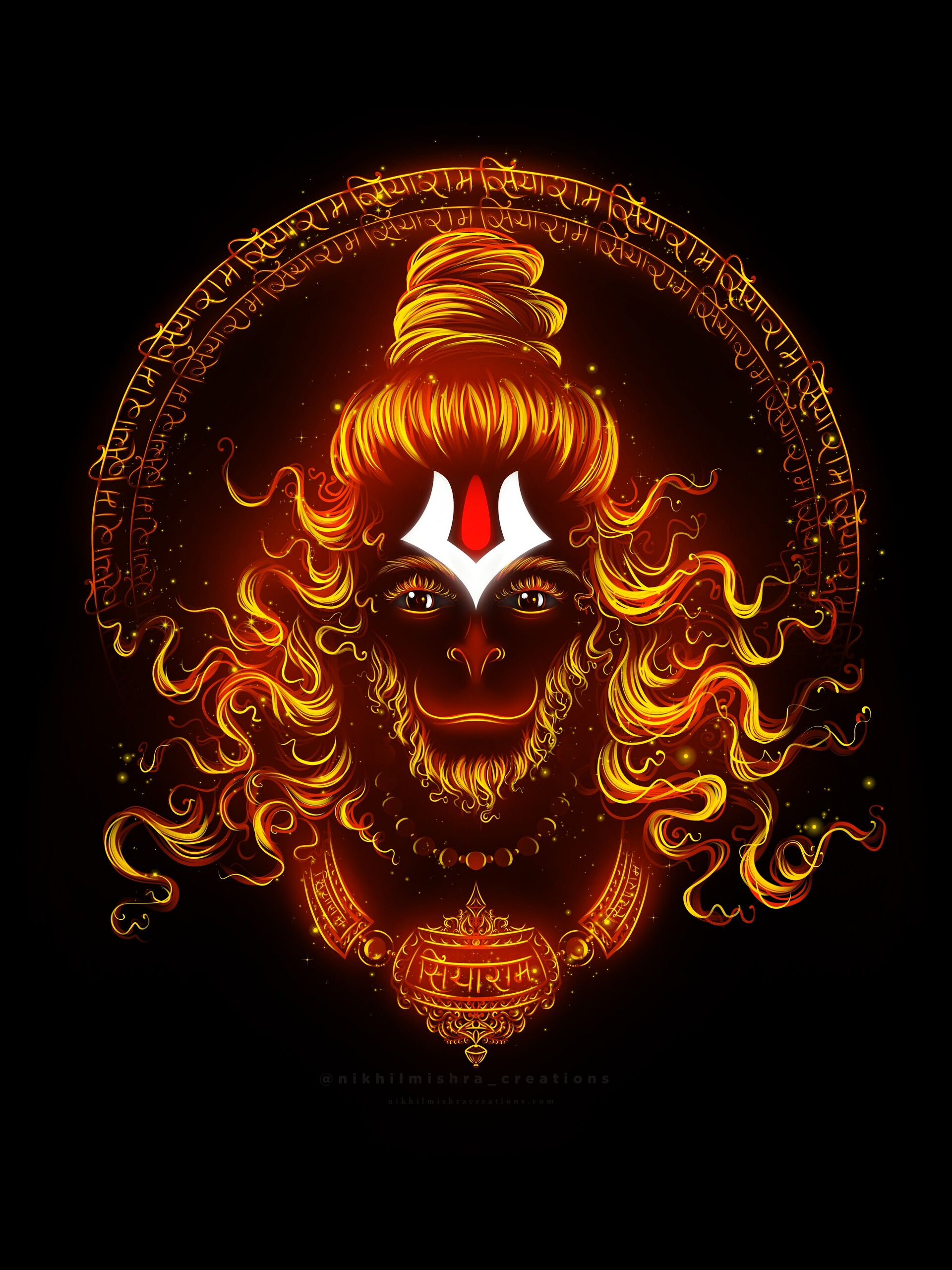 Neon Hanuman Wallpapers - Wallpaper Cave