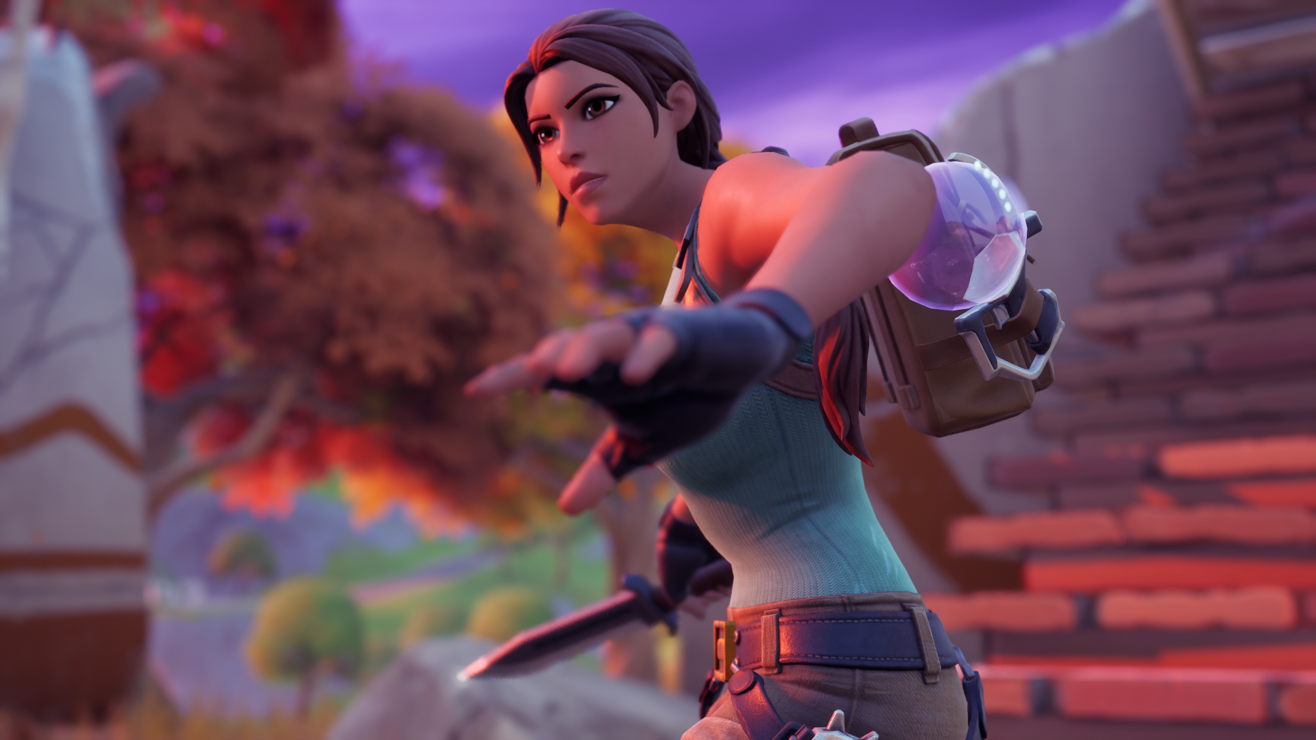 Fortnite Lara Croft Wallpapers - Wallpaper Cave
