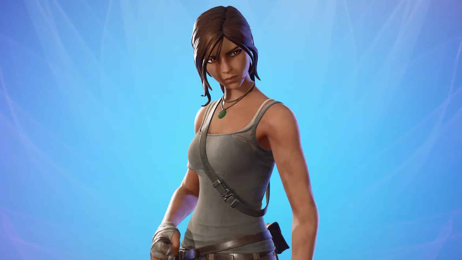 Fortnite Lara Croft Wallpapers Wallpaper Cave