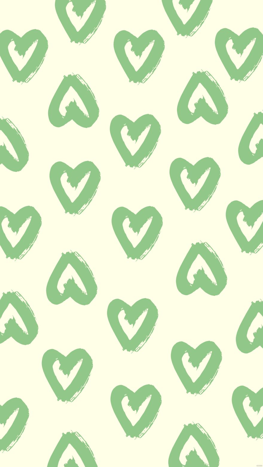 Green Heart Aesthetic Wallpapers - Wallpaper Cave