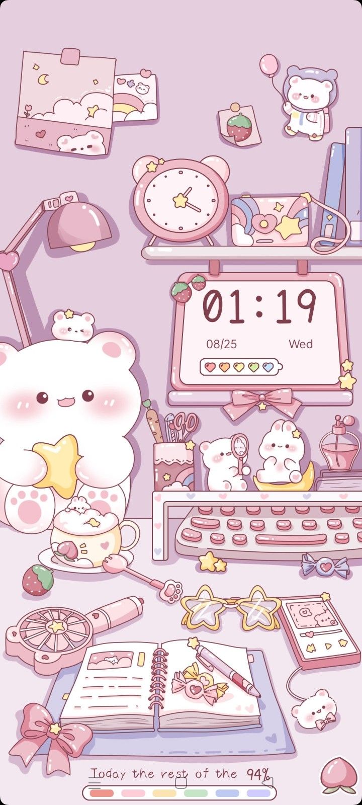 Pink Kawaii Phone Wallpapers Wallpaper Cave