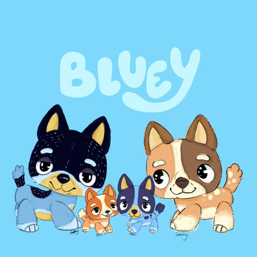 Bluey Family Wallpapers - Wallpaper Cave