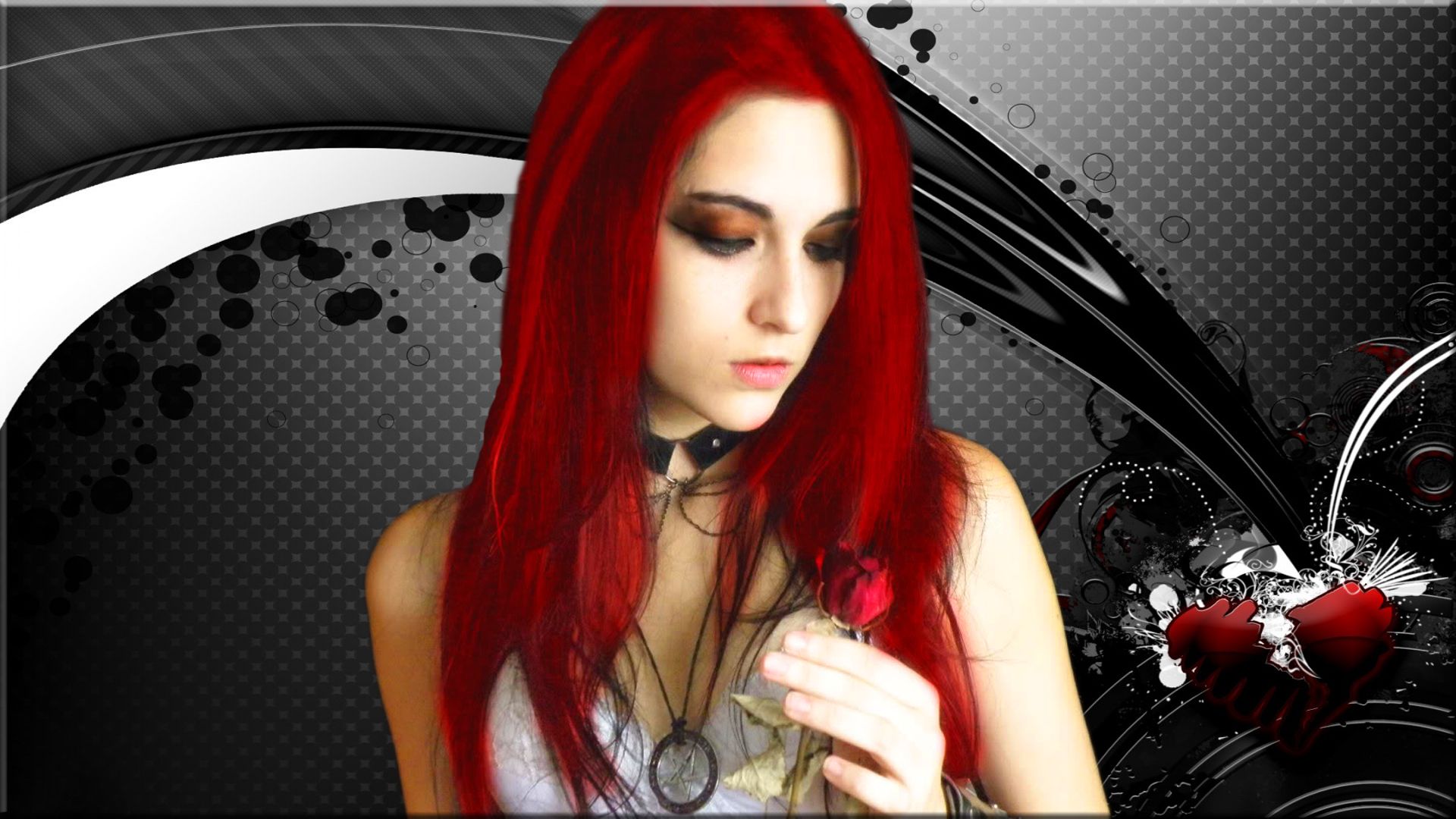 Goth Girl Desktop Wallpapers - Wallpaper Cave