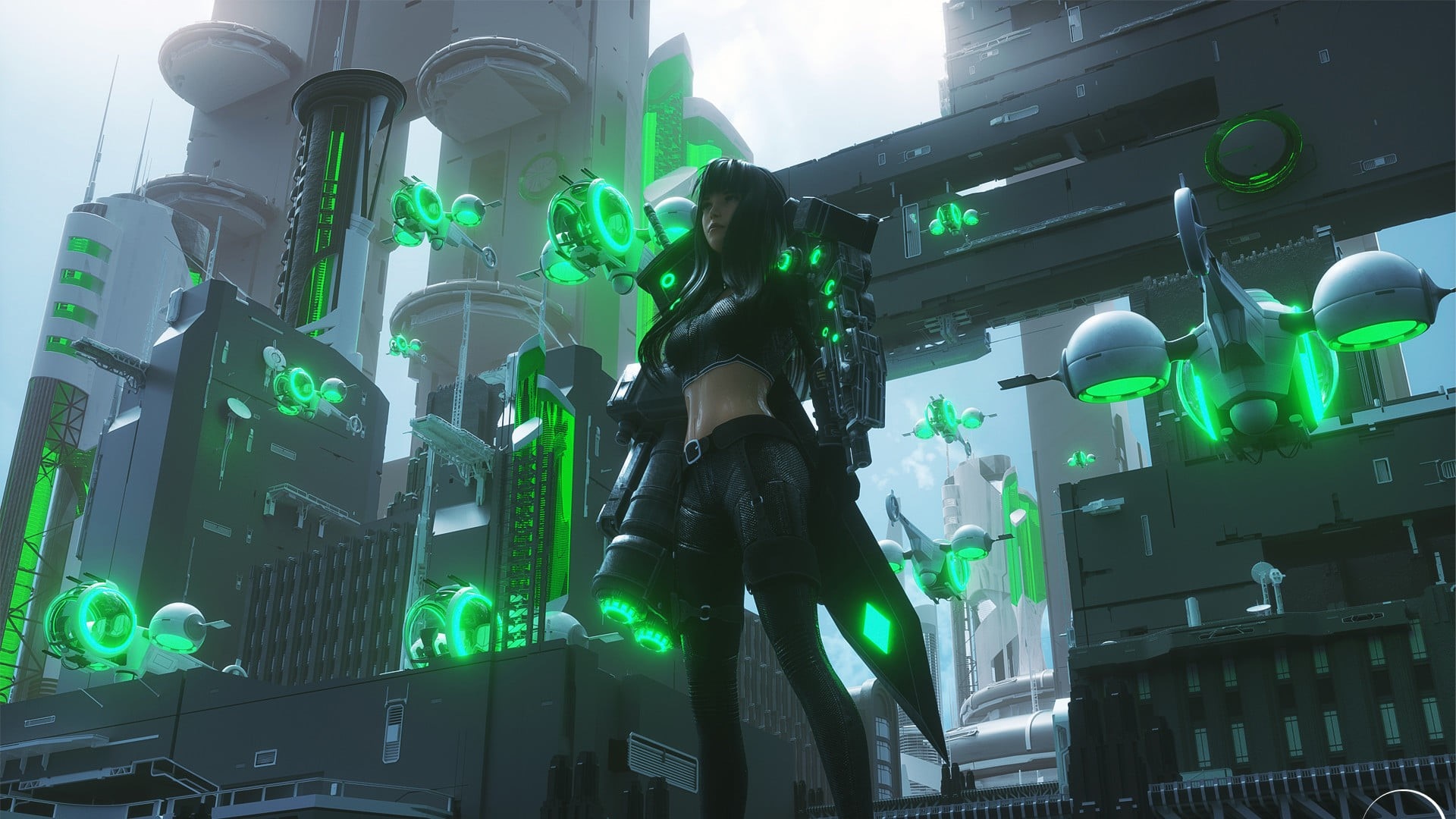 Green Cyber Wallpapers - Wallpaper Cave