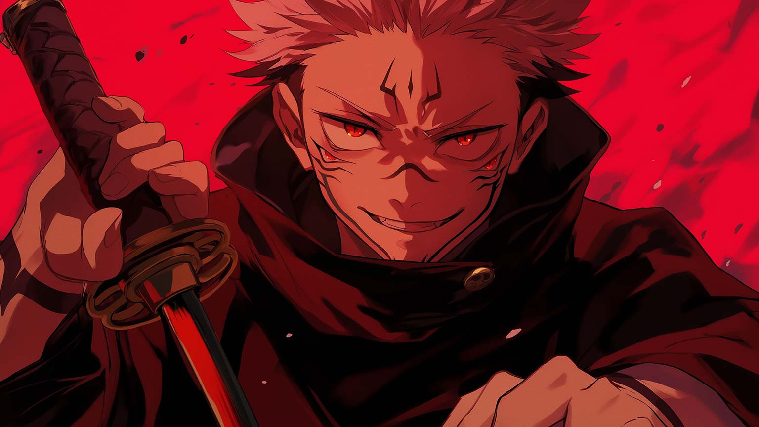 Sukuna Red Wallpapers - Wallpaper Cave