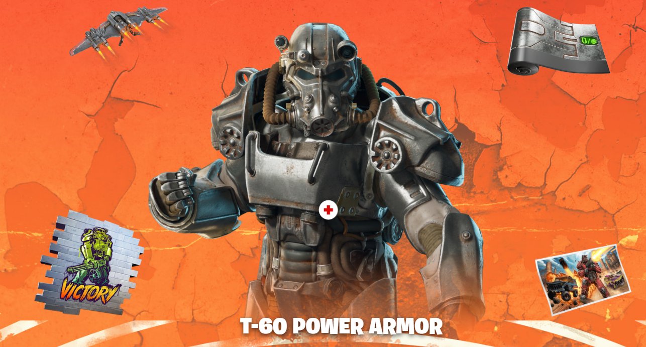 T-60 Power Armor Fortnite Wallpapers - Wallpaper Cave