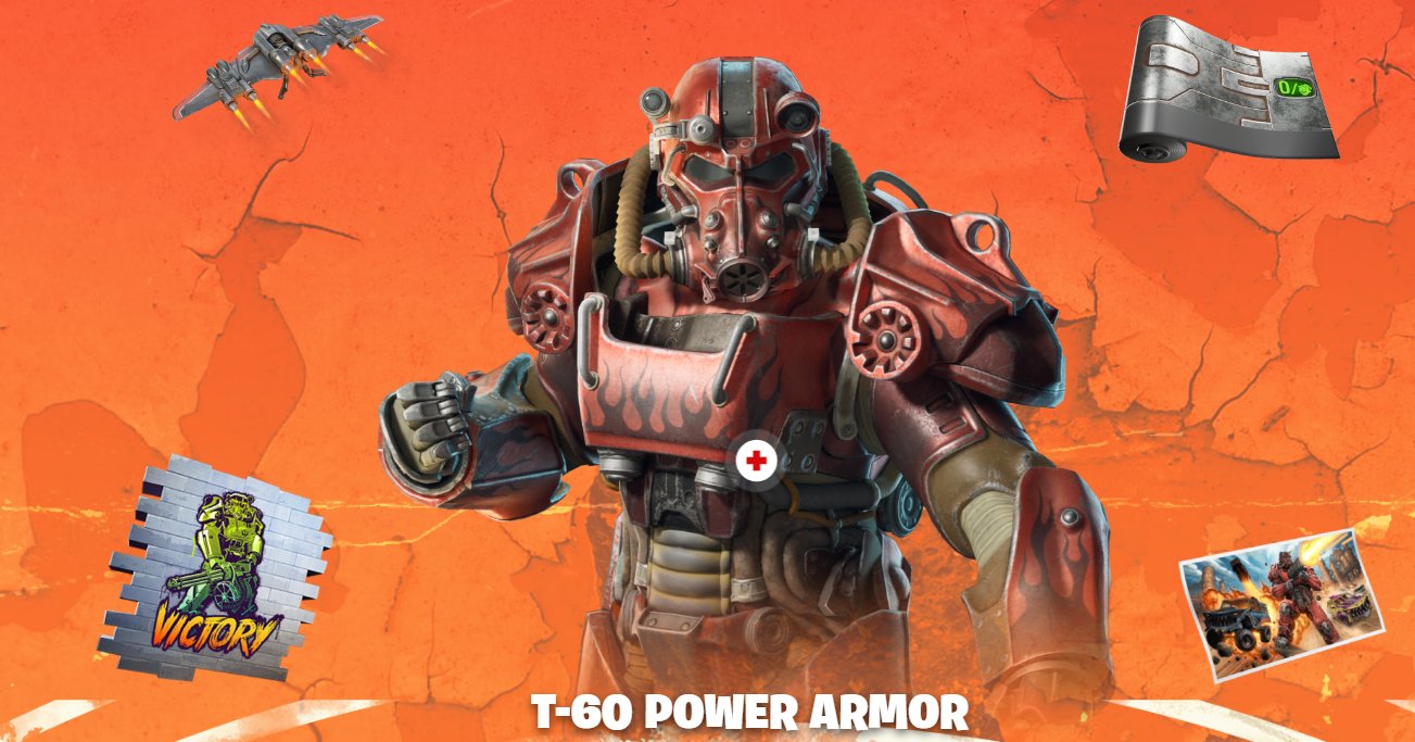 T-60 Power Armor Fortnite Wallpapers - Wallpaper Cave