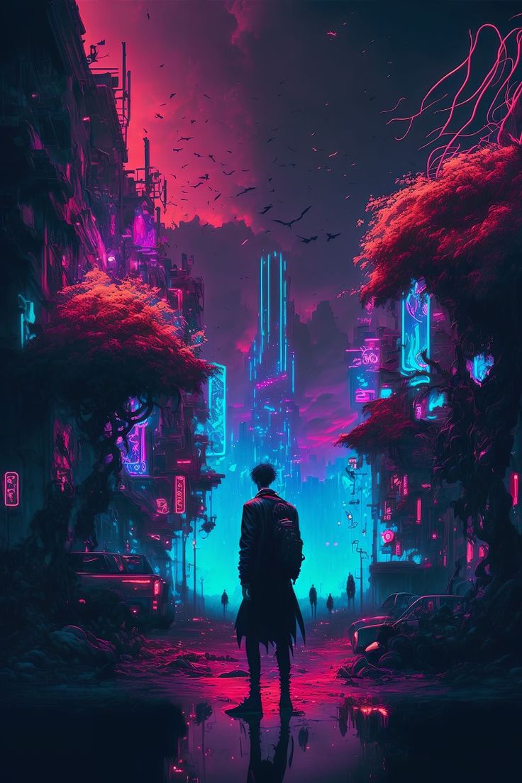 Neon Dystopian Wallpapers - Wallpaper Cave
