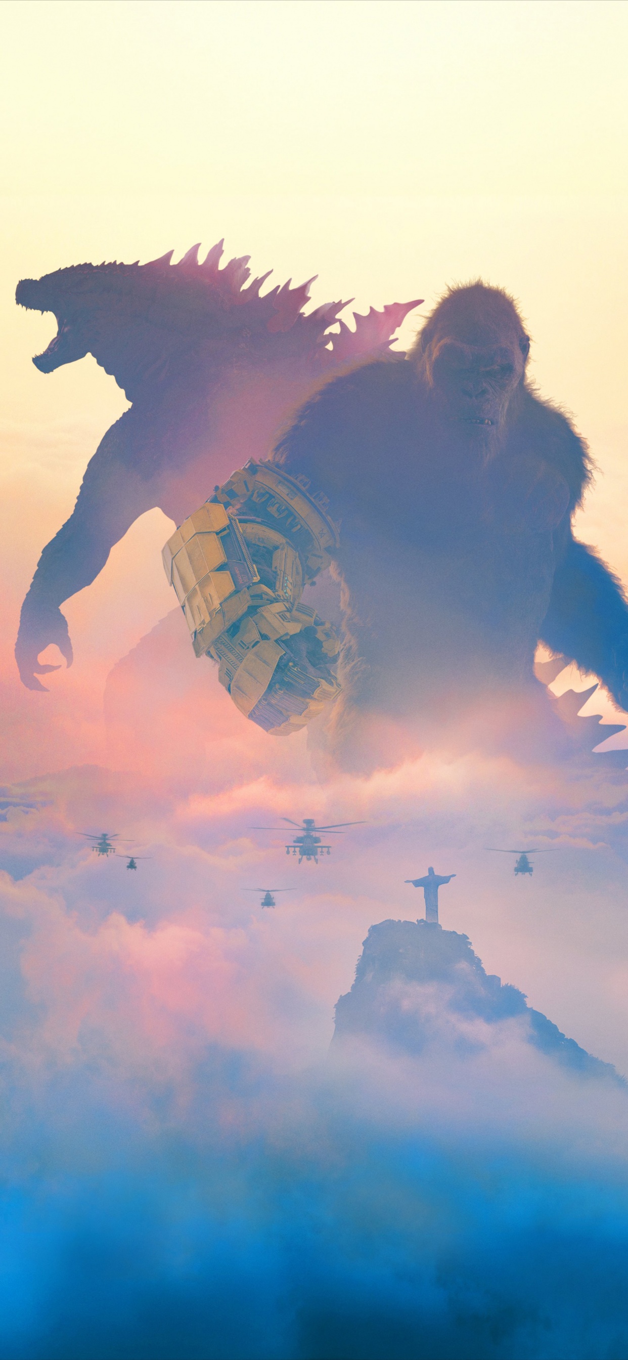 Godzilla 2024 Atomatem Hintergrundbild Godzilla X Kong: The New