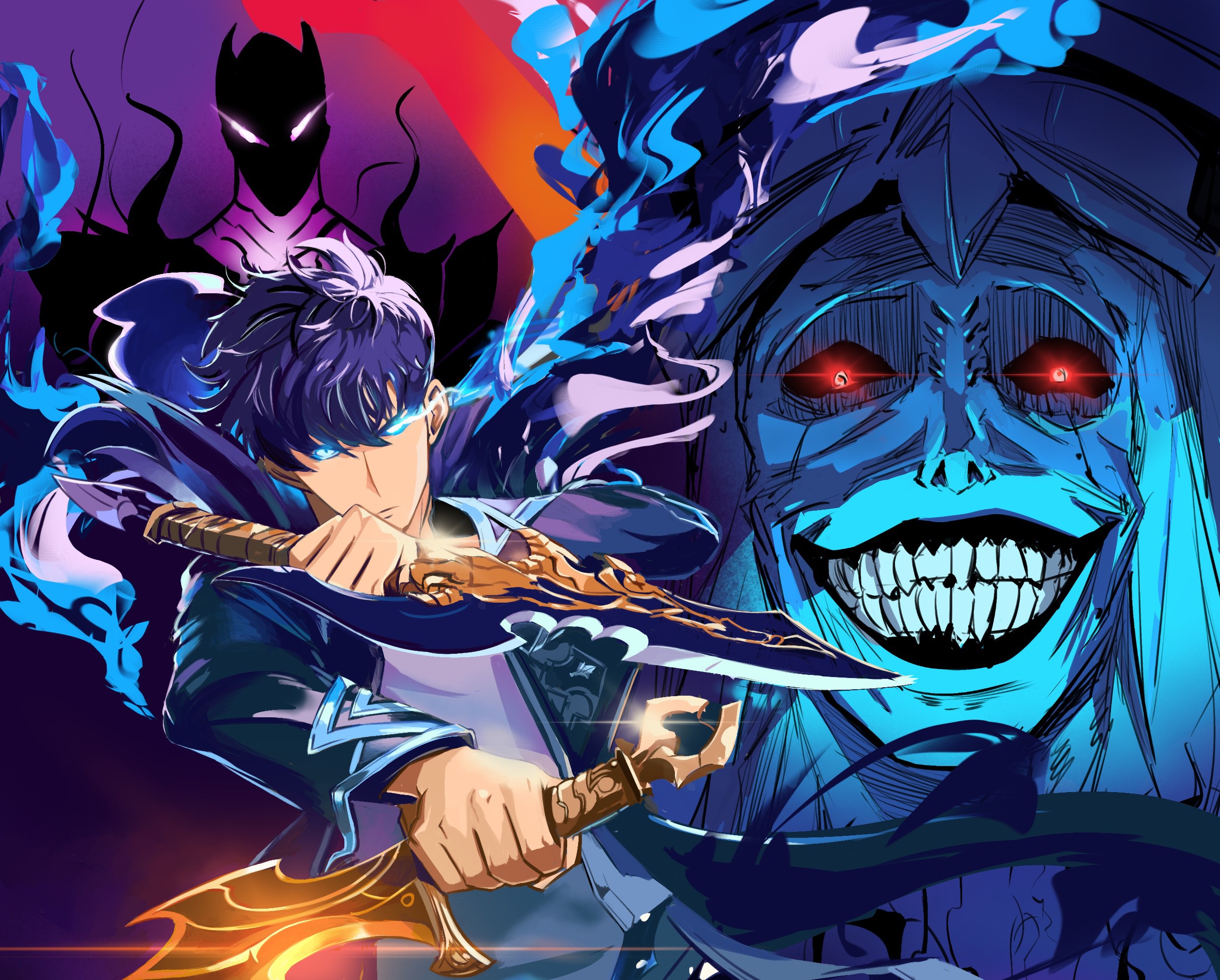 Solo Leveling God Wallpapers - Wallpaper Cave