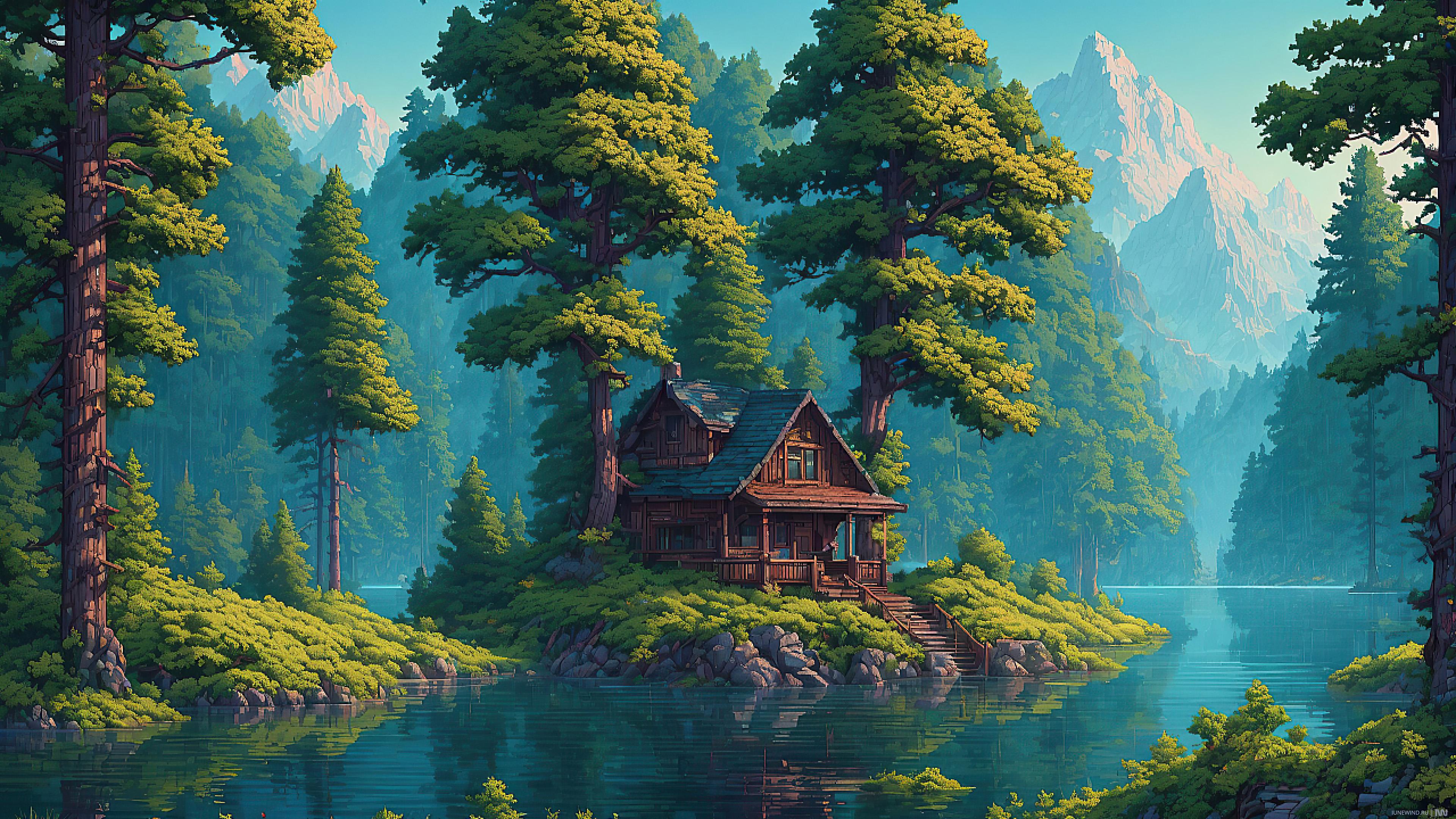 Pixel Art Nature Wallpapers - Wallpaper Cave